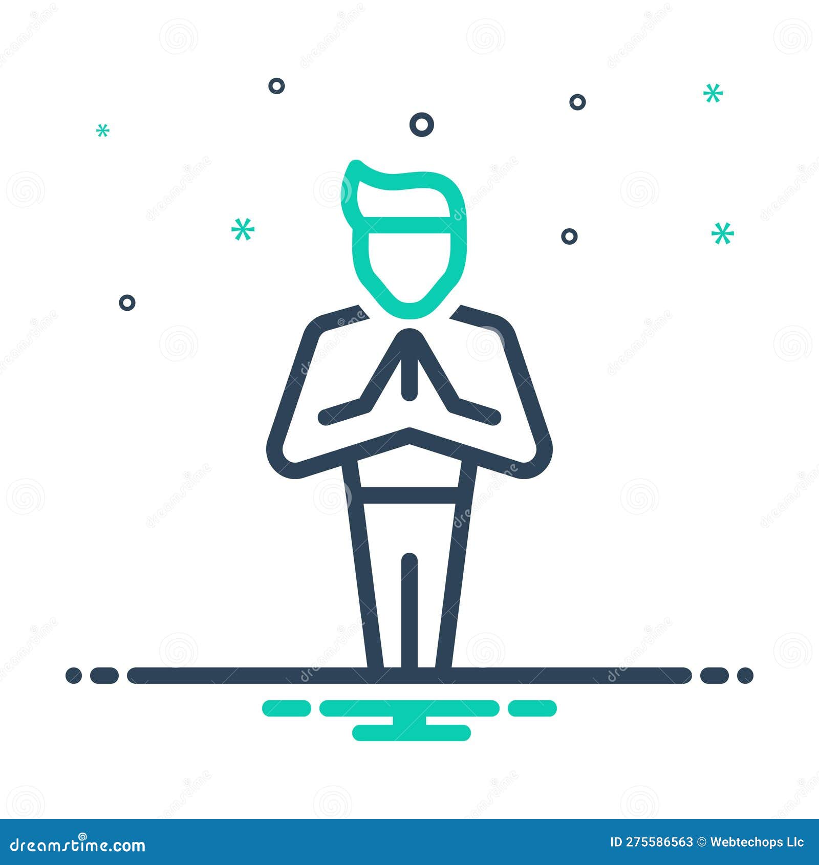 Mix Icon for Ideal, Perfect and Norm Stock Vector - Illustration of ...