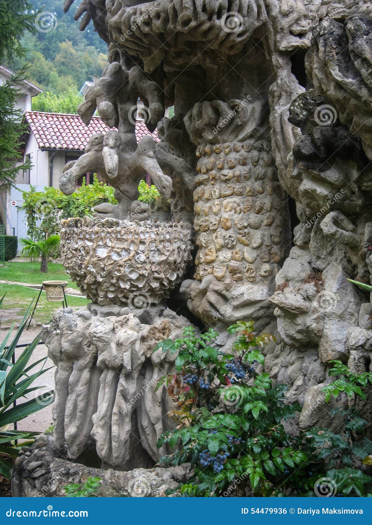 Ideal Palace of Postman Cheval, France Stock Photo - Image of travel ...