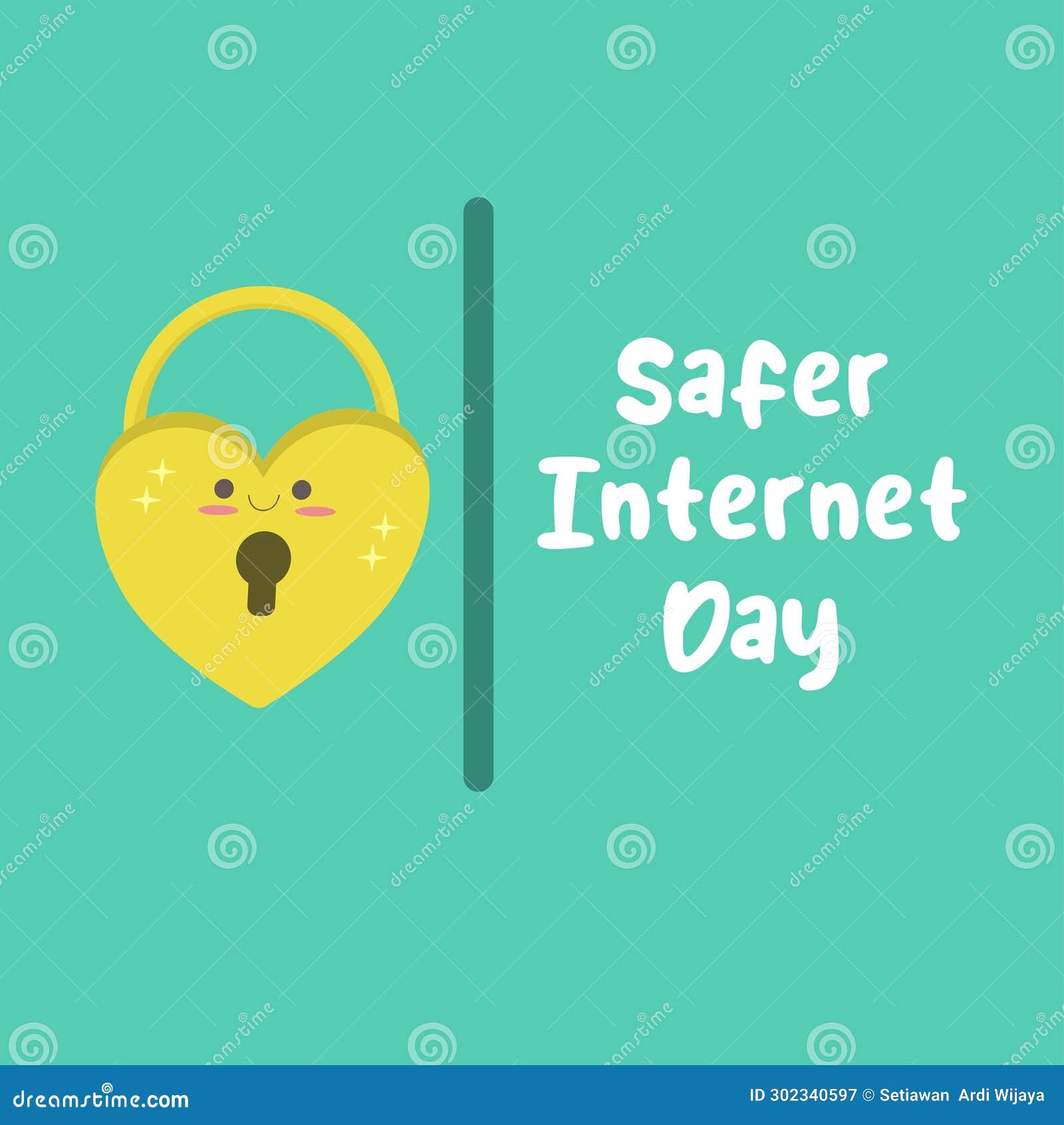 An Ideal Vector Graphic for Commemorating Safer Internet Day is this ...
