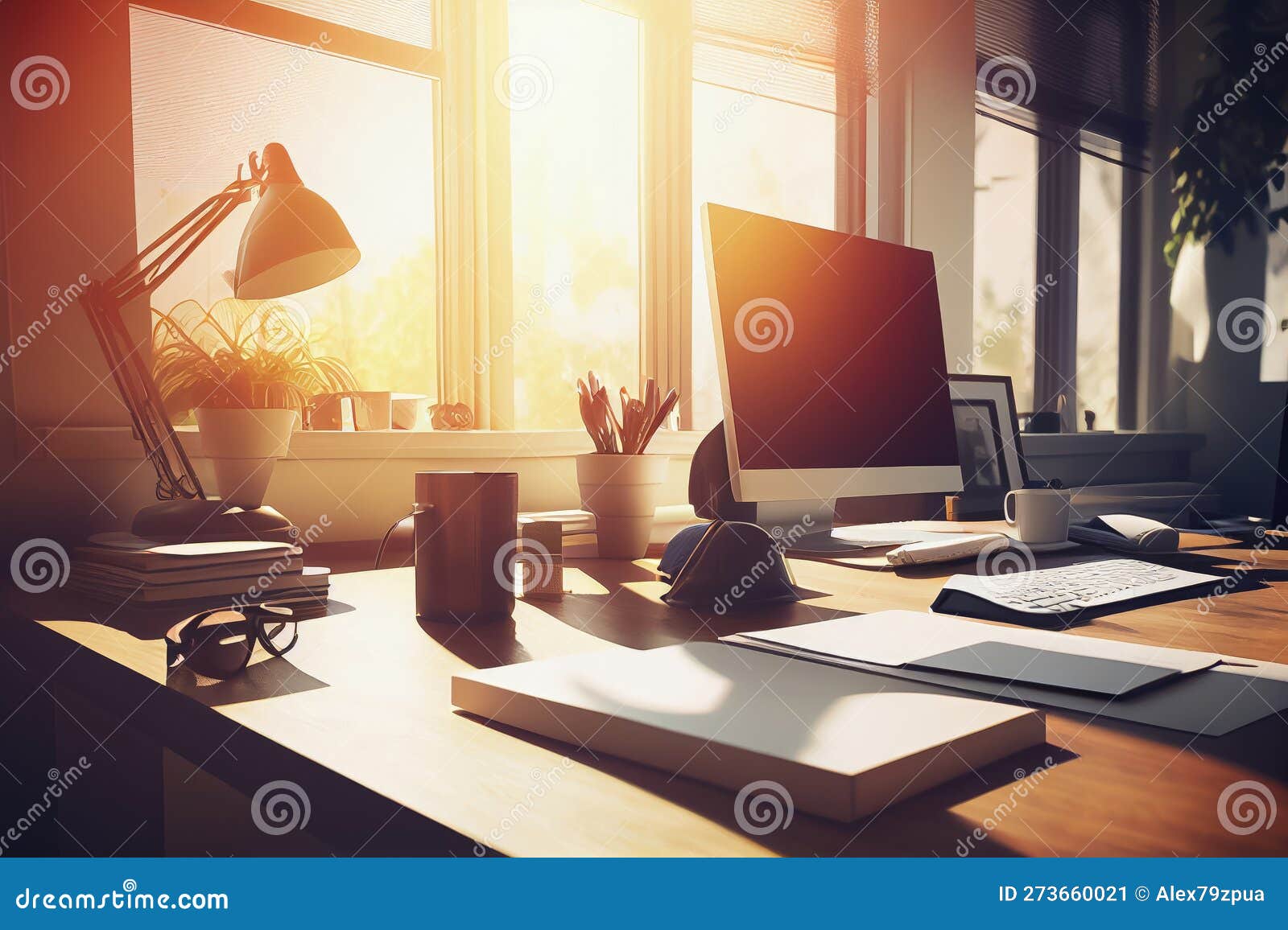 The Ideal Workplace: Comfort and Ergonomics - Generative AI Stock ...