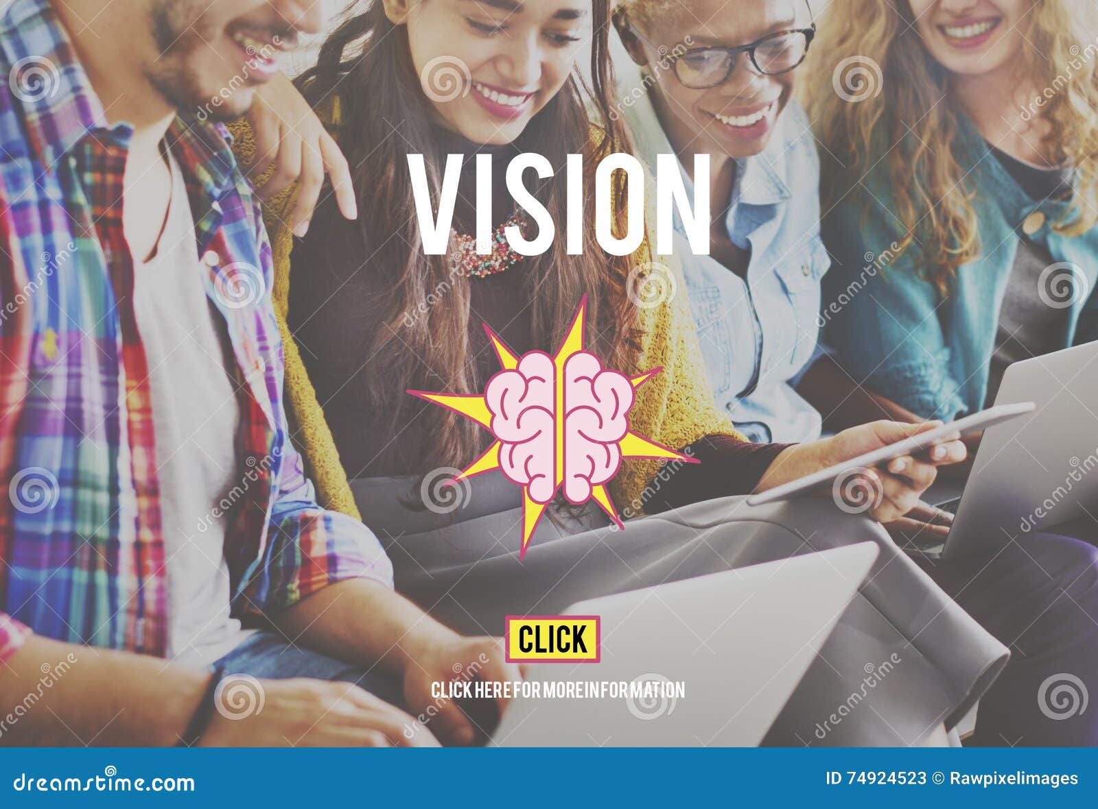 Ideas Brainstorming Vision Innovation Think Big Concept Stock Image ...