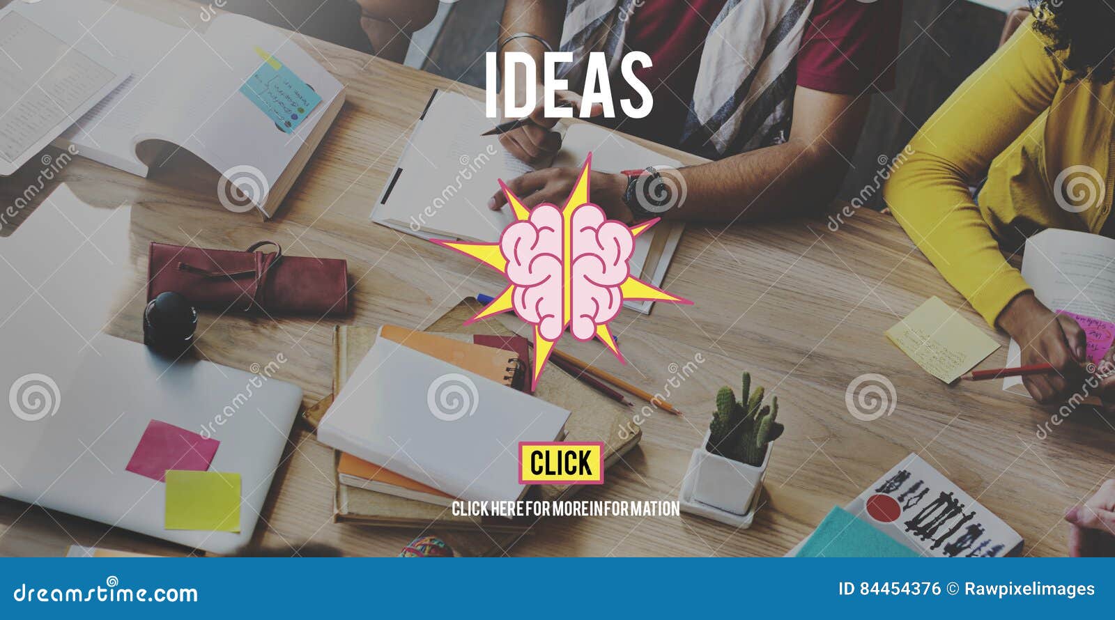 Ideas Brainstorming Vision Innovation Think Big Concept Stock Photo ...