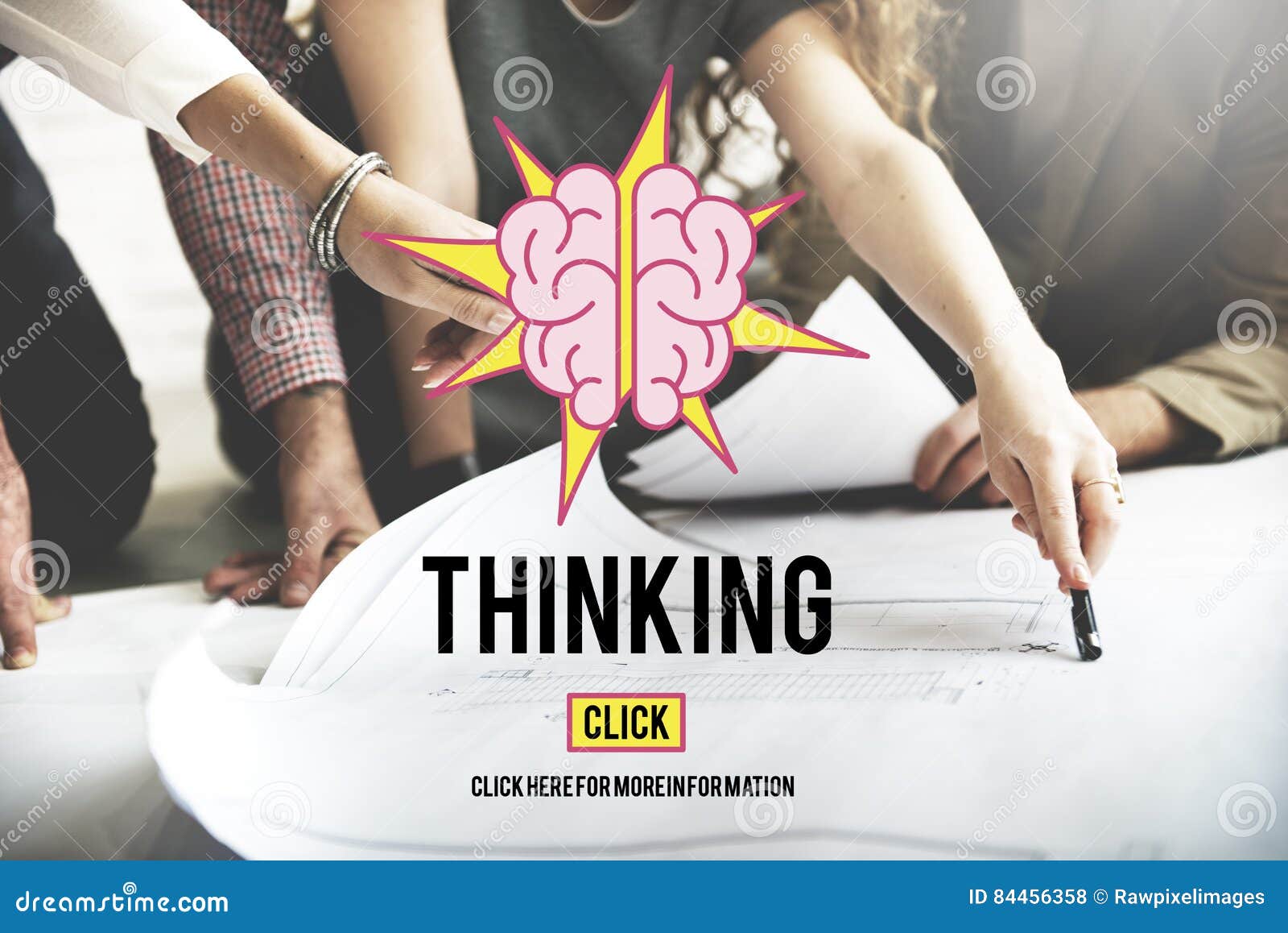 INNOVATION Think Creative Ideas Invent Knowledge Creative Process Stock ...