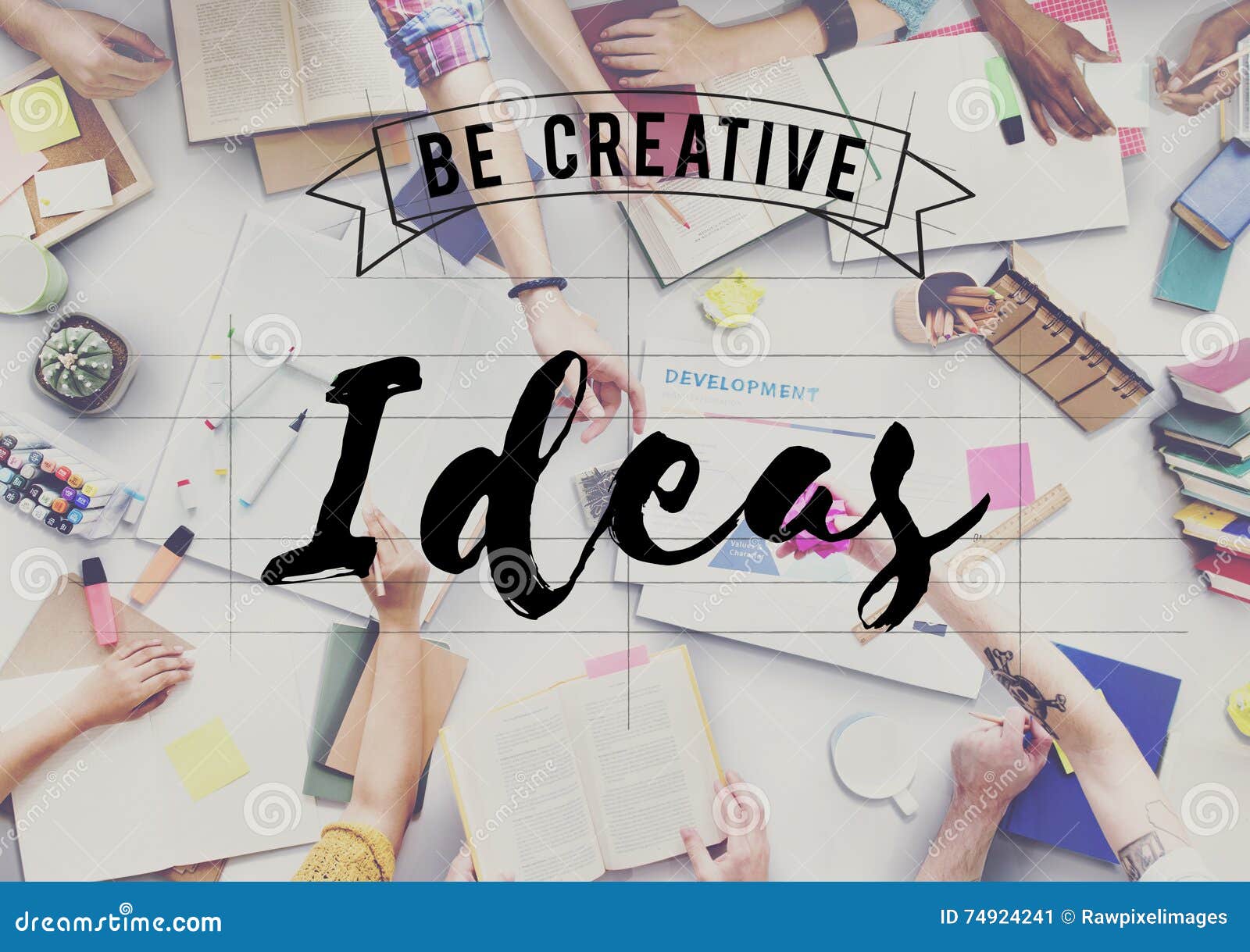 Ideas Creative Design Concept Think Concept Stock Image - Image of ...