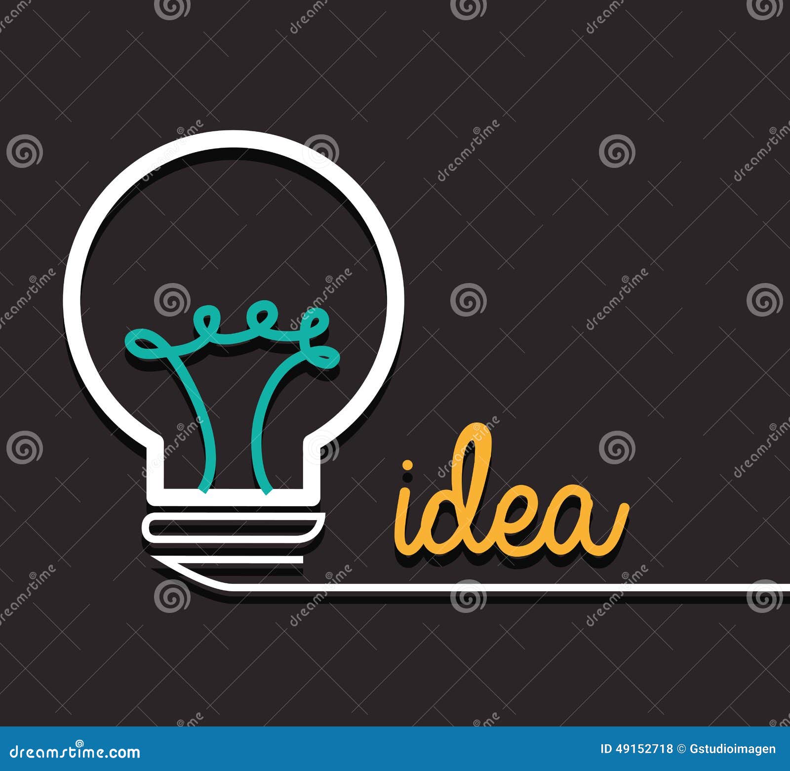 Ideas Design, Vector Illustration. Stock Vector - Illustration of ...