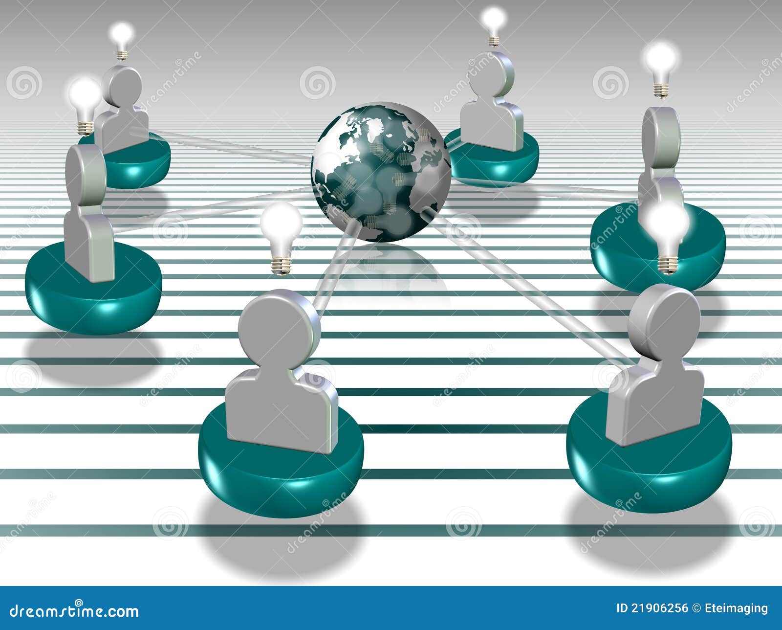 Ideas Exchange Royalty-Free Stock Image | CartoonDealer.com #21906256