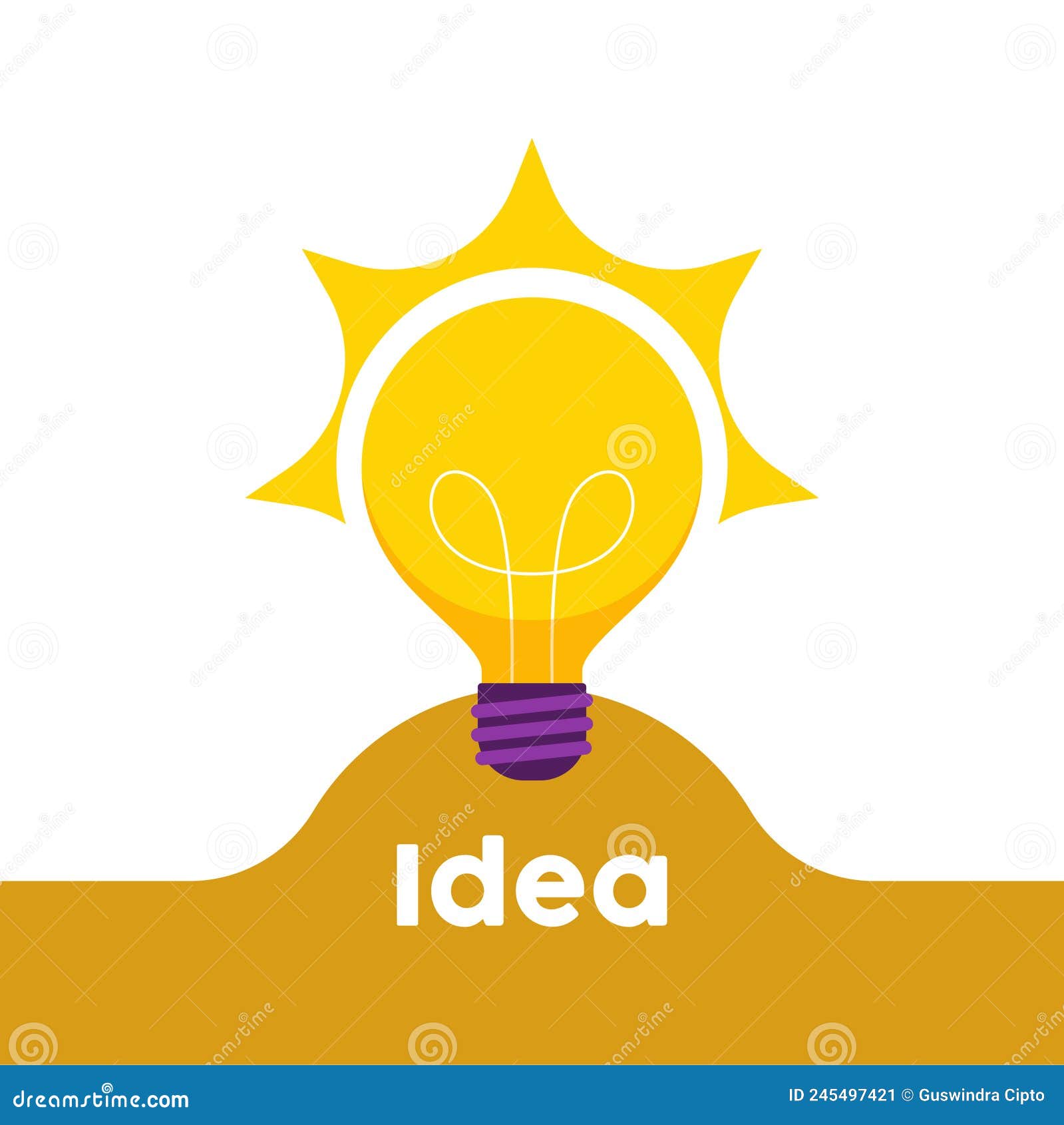 Hand Holding Colorful Bulbs that Symbolize Different Solutions with One ...