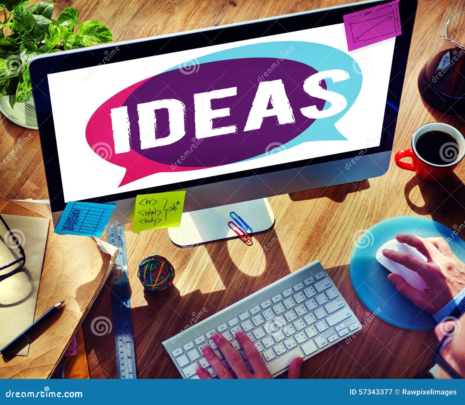 Ideas Idea Design Creativity Vision Inspiration Concept Stock Image ...