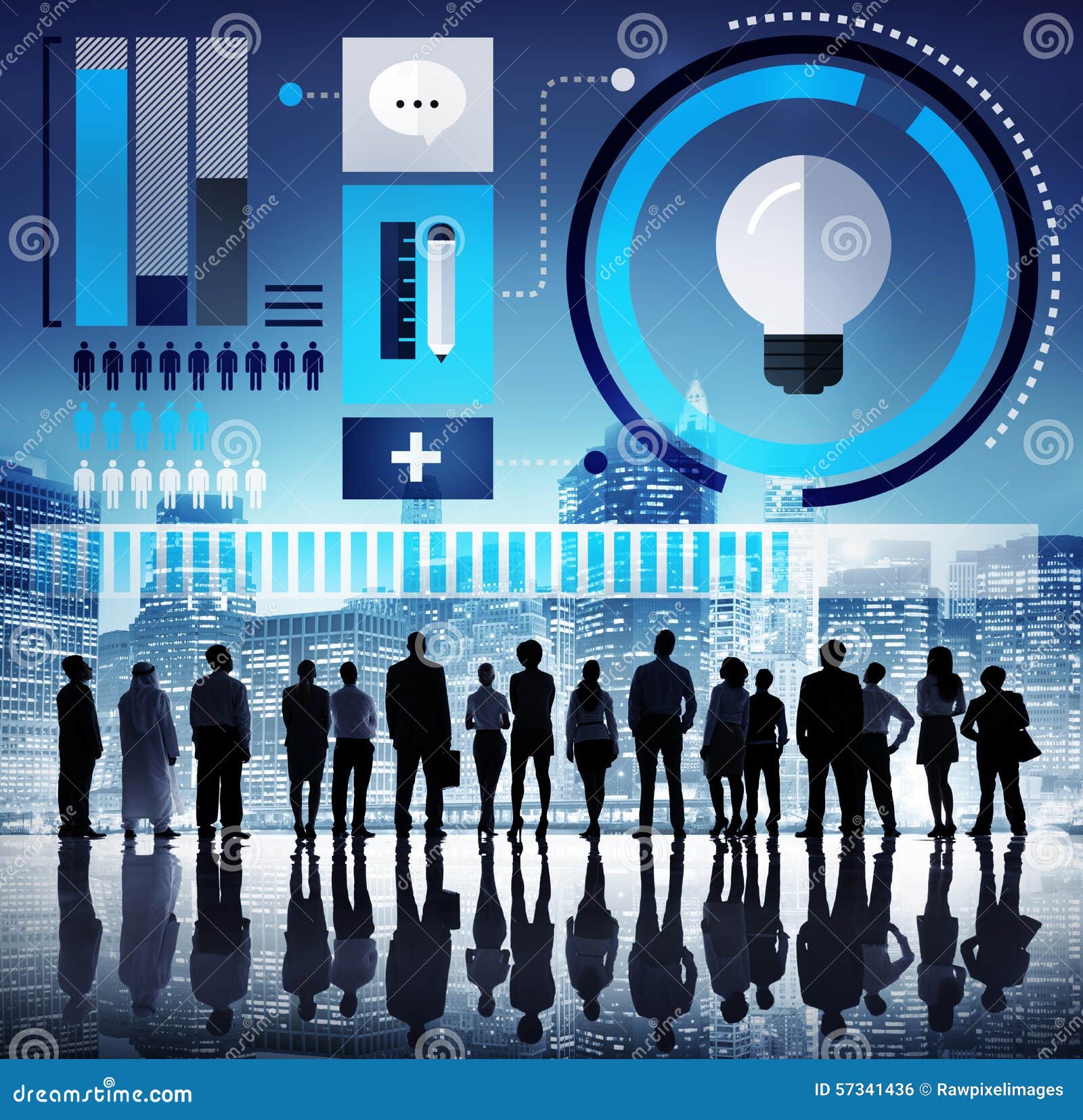 Ideas Innovation Creativity Knowledge Inspiration Vision Concept Stock ...