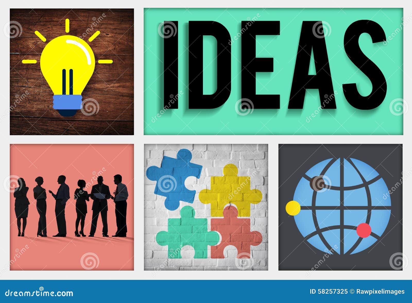 Ideas Innovation Intelligence Intellectual Wisdom Concept Stock ...