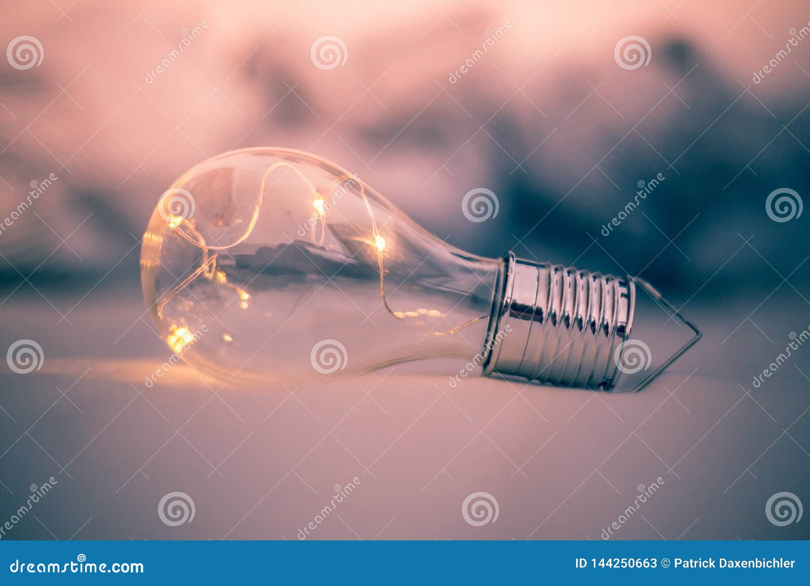 Ideas and Innovation: Light Bulb with LEDs is Lying in the Bed Stock ...