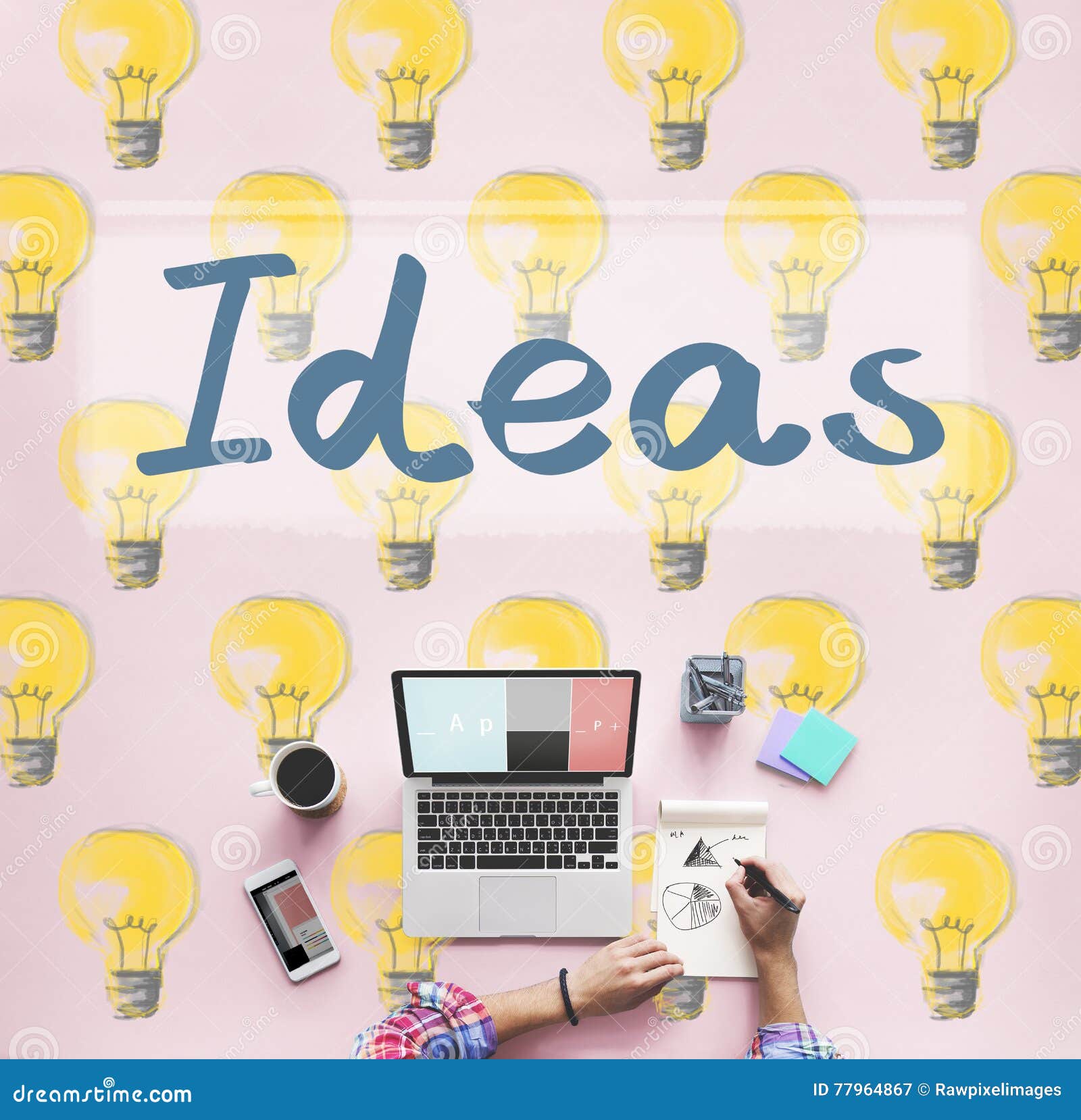 Ideas Innovation Tactics Thoughts Plan Concept Stock Image - Image of ...