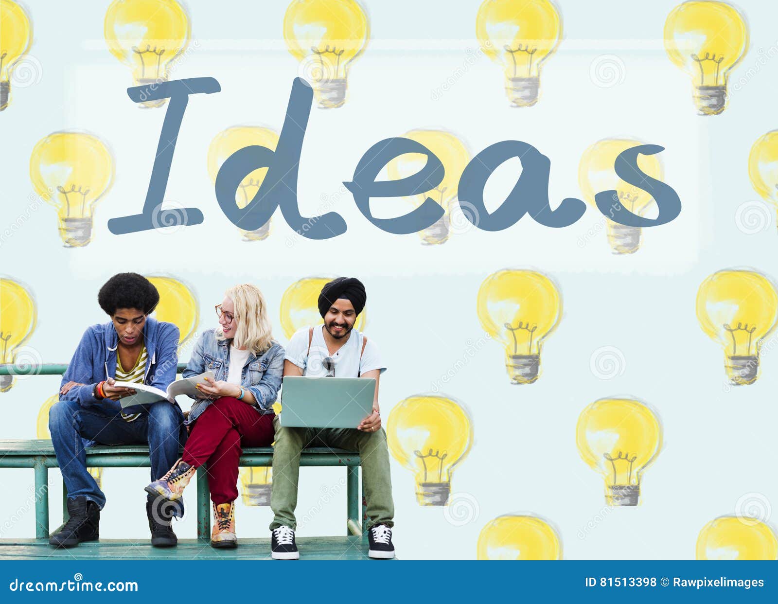 Ideas Innovation Tactics Thoughts Plan Concept Stock Photo - Image of ...