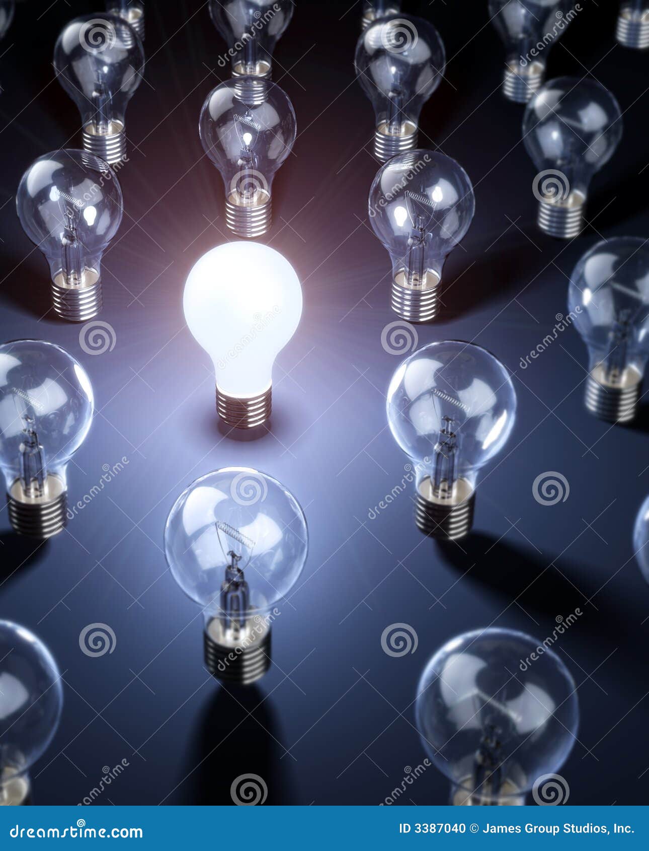 Ideas & Inspiration stock illustration. Illustration of glowing - 3387040