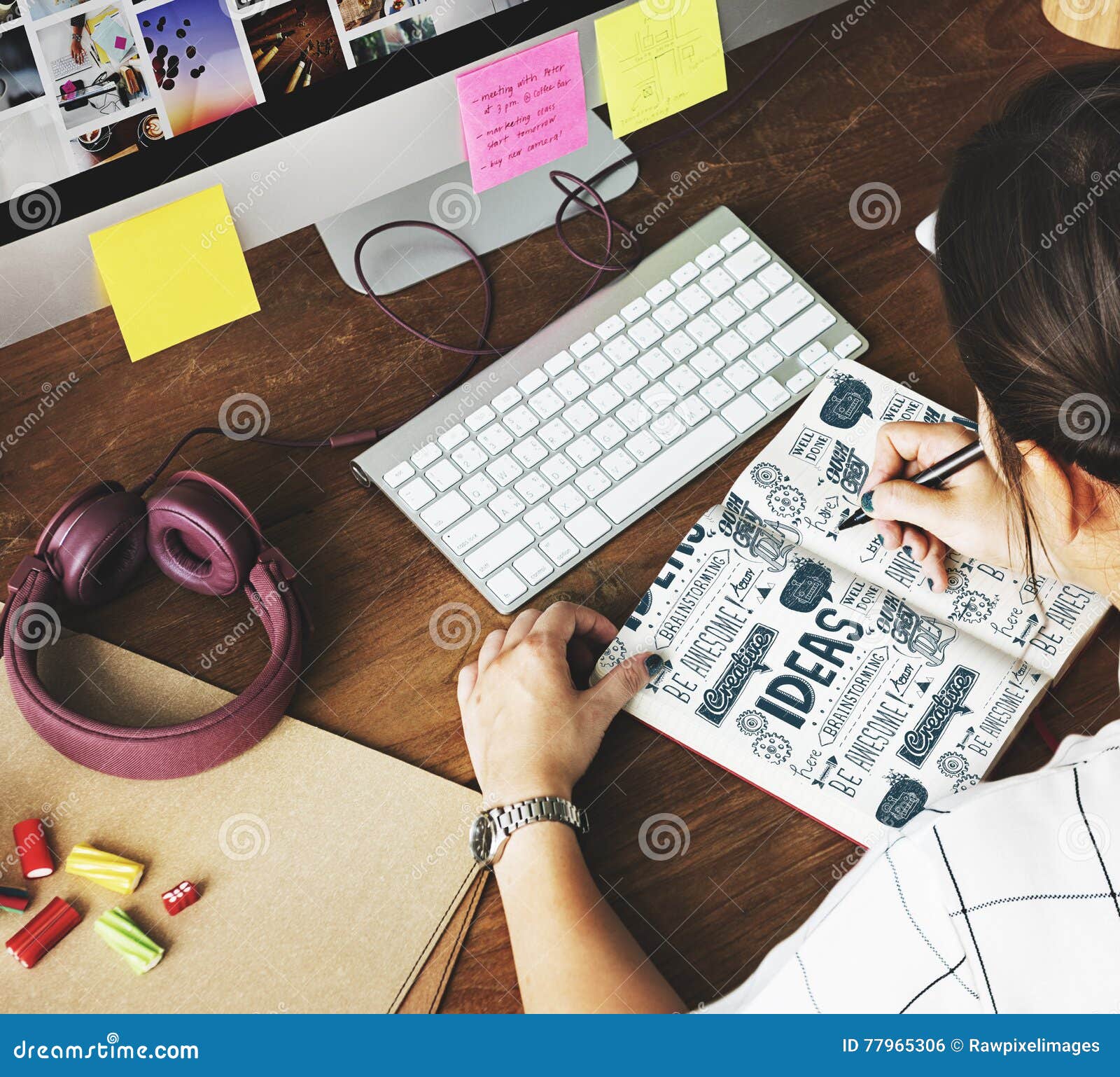 Ideas Inspire Creative Thinking Motivation Concept Stock Photo - Image ...