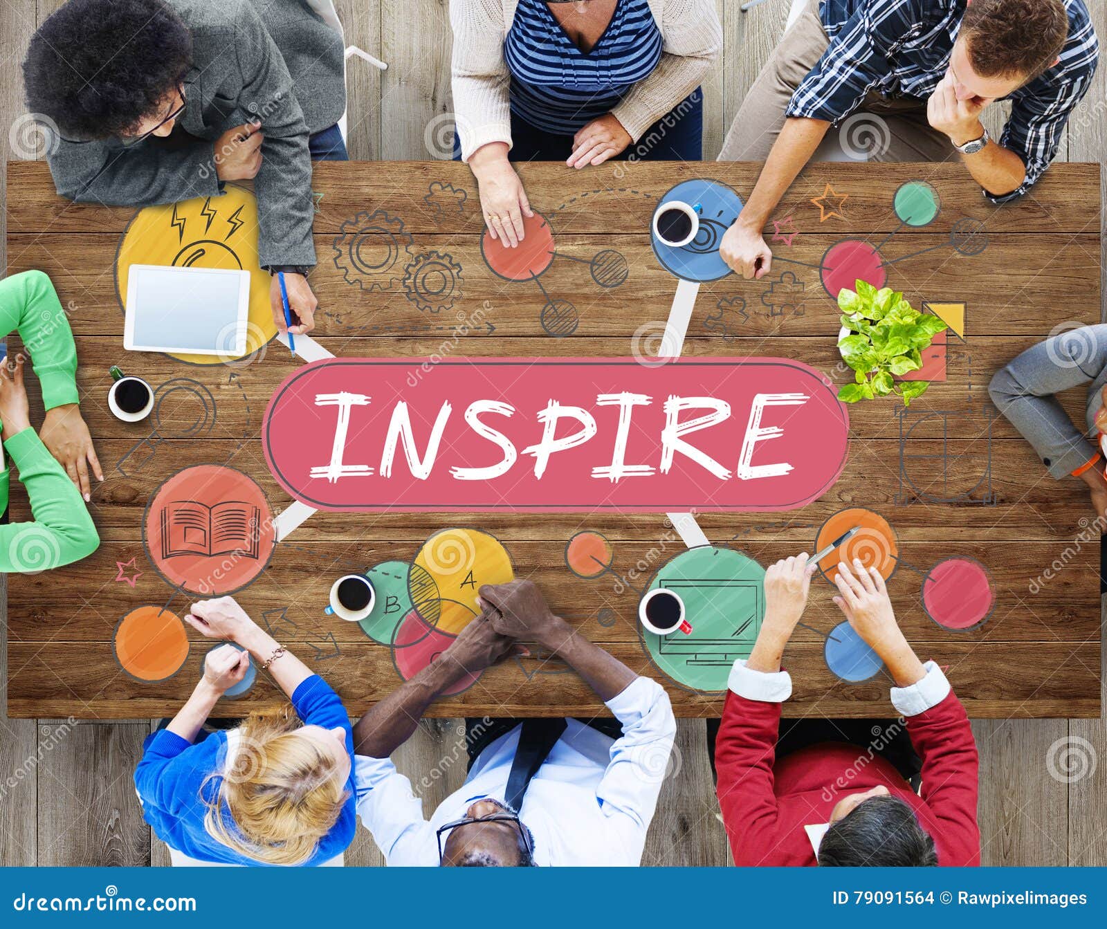 Ideas Inspire Creative Thinking Motivation Concept Stock Photo - Image ...