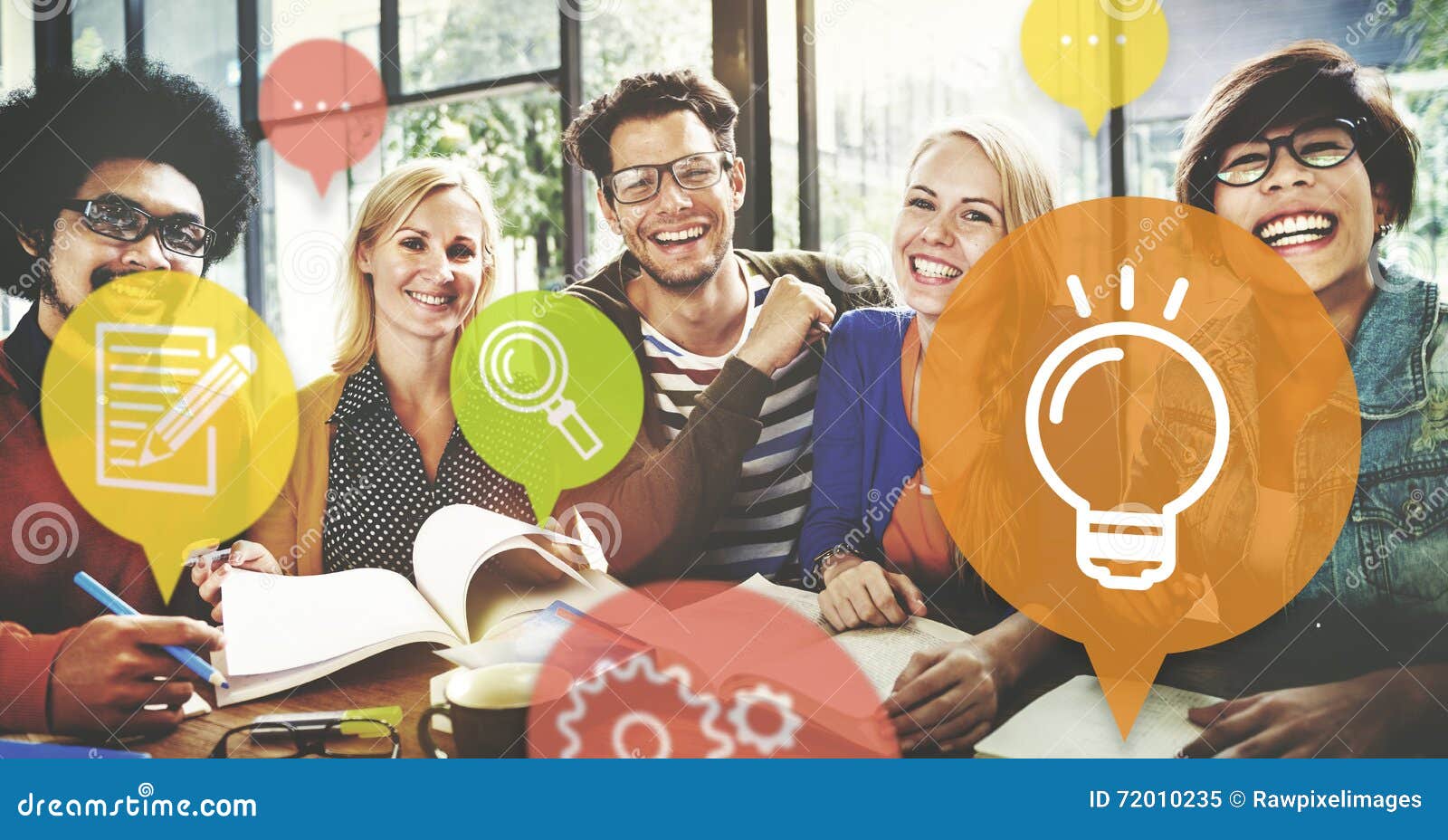 Ideas Lightbulb Innovation Learning Concept Stock Image - Image of ...