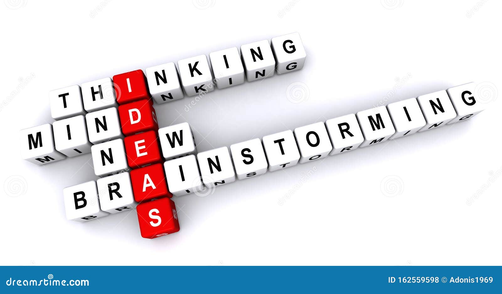 Ideas, Thinking Mind New Brainstorming Stock Illustration ...