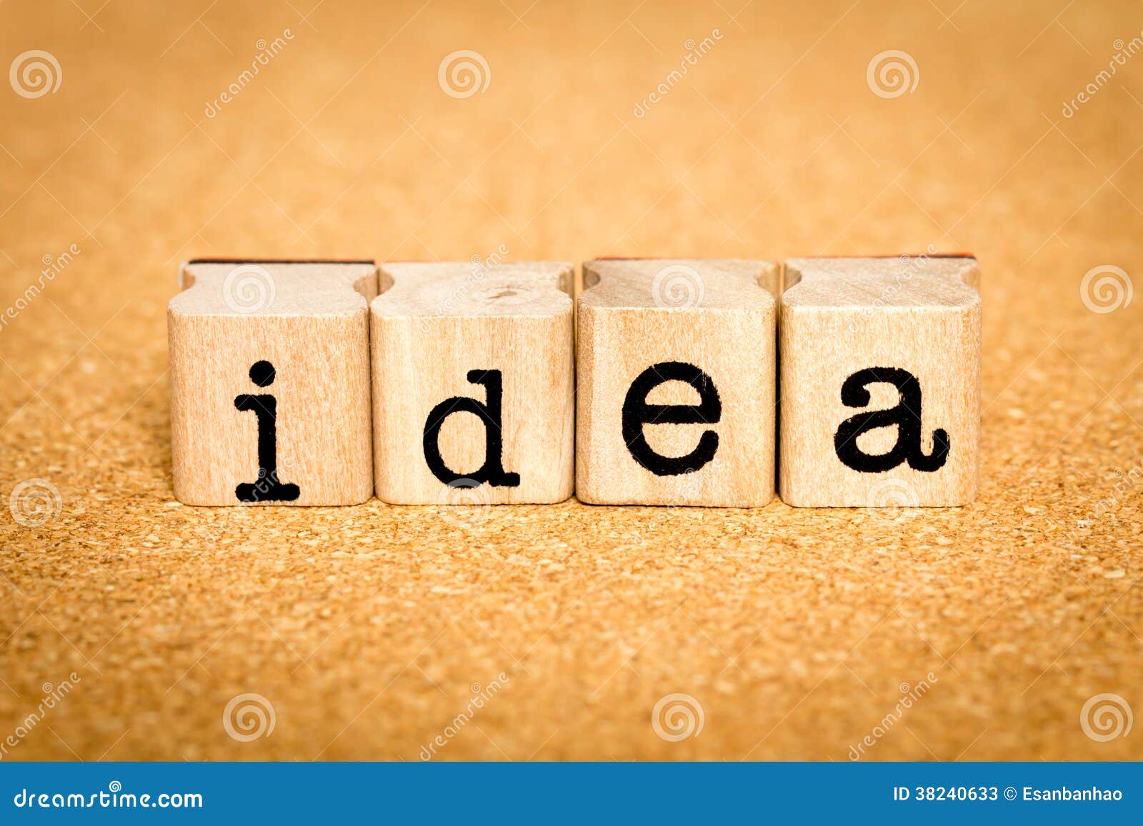 Idee - De Concepten Van De Alfabetzegel Stock Afbeelding - Image of ...