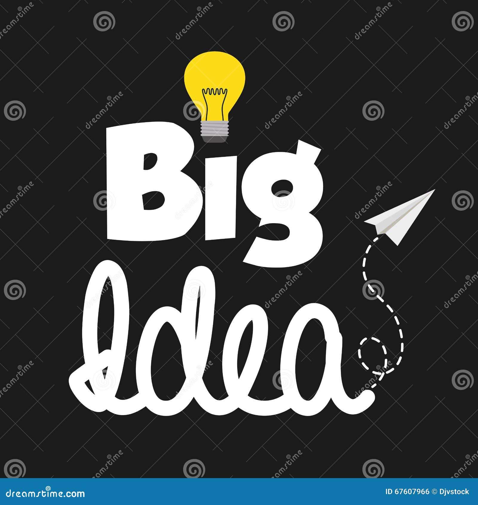 Idee Und Denken Unterschiedliches Design Vektor Abbildung ...