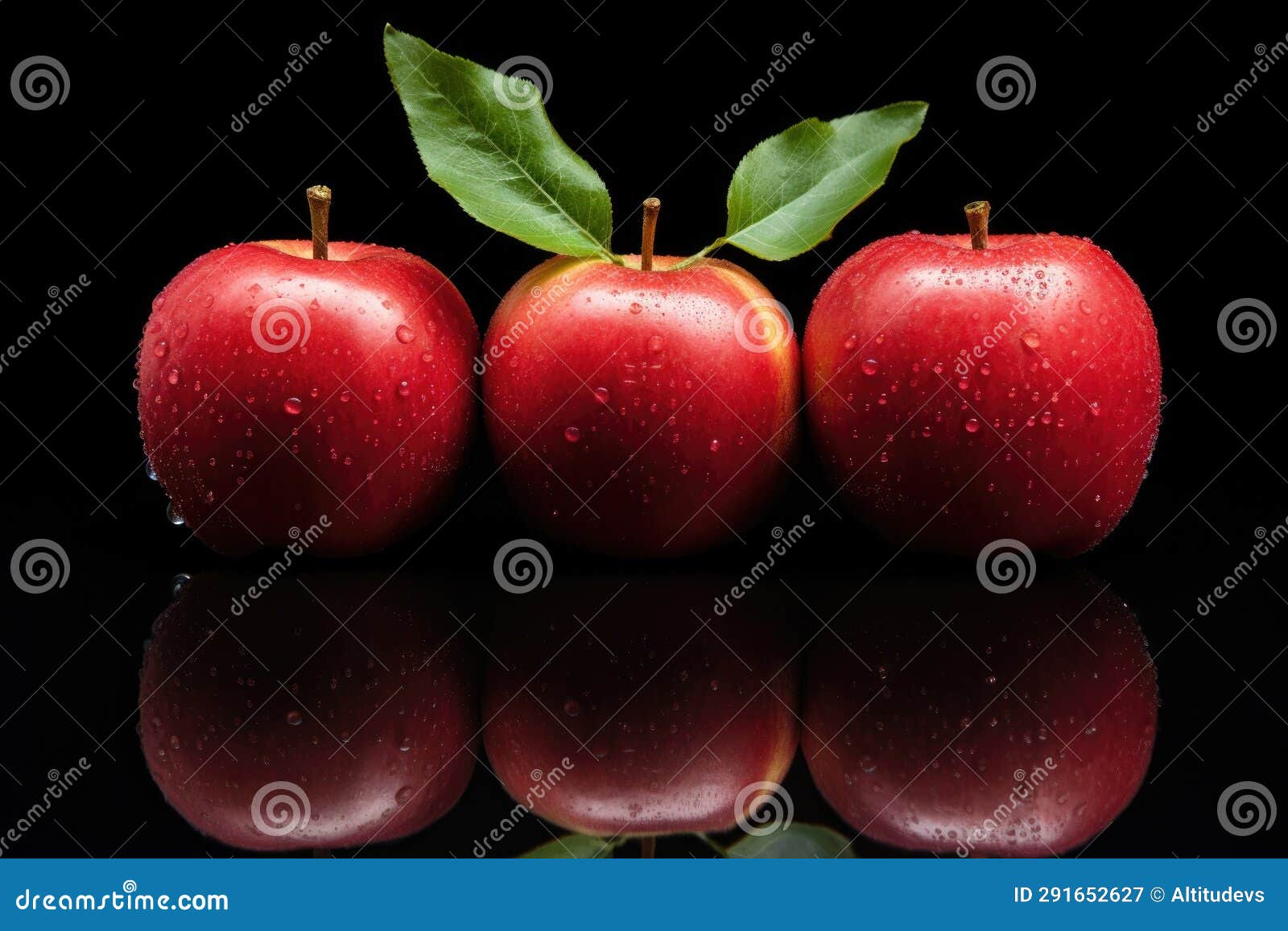 Identical Apples with One Unique Apple Stock Image - Image of selection ...