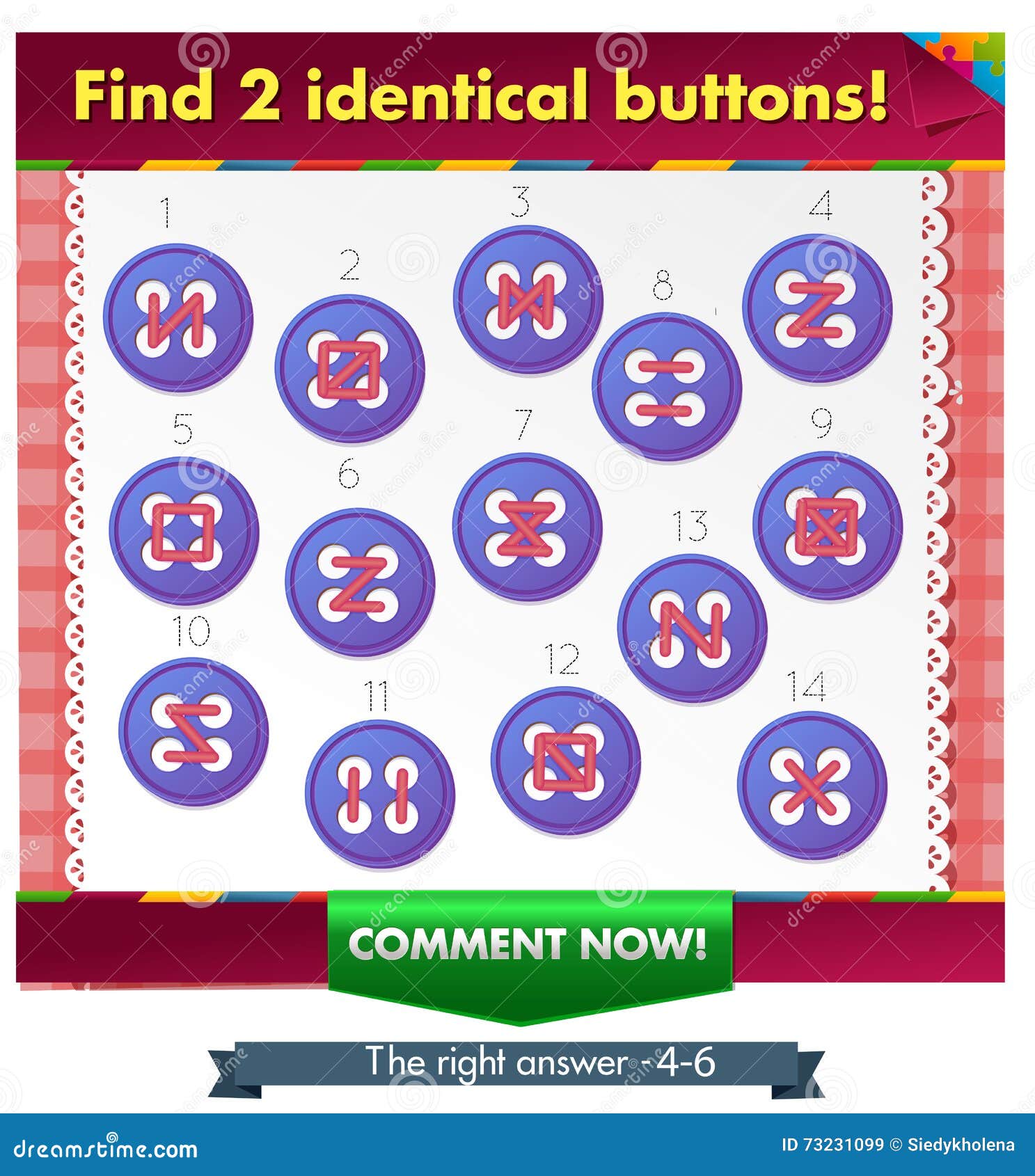 Identical buttons 2 stock illustration. Illustration of material - 73231099