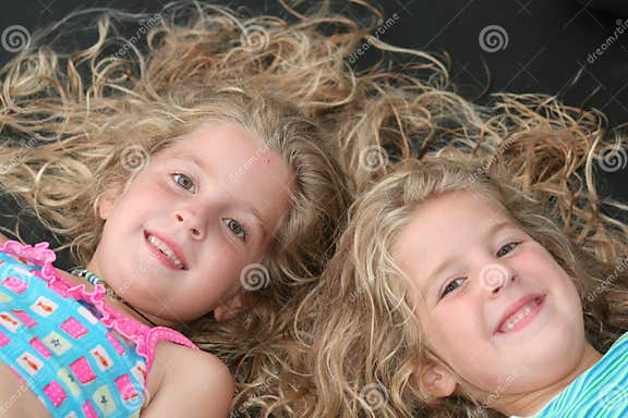 Identical Twin Children stock photo. Image of beauty, morning - 1172610