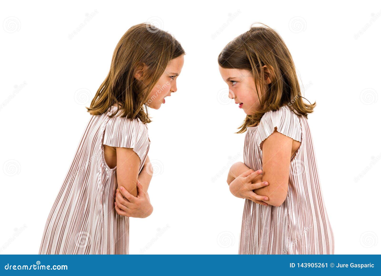 Identical Twin Girls Sisters are Arguing Yelling at Each Other Stock ... Identical Twin Girls Sisters are Arguing Yelling at Each Other Stock ...