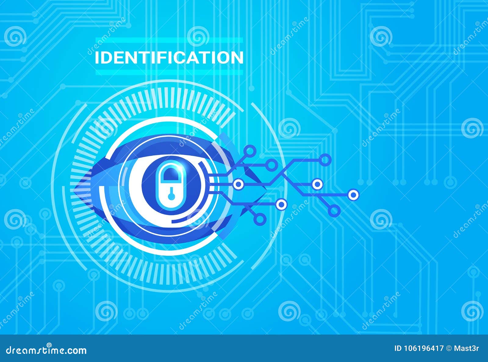 Identification System Retina Scanning Access Technology Protection and ...