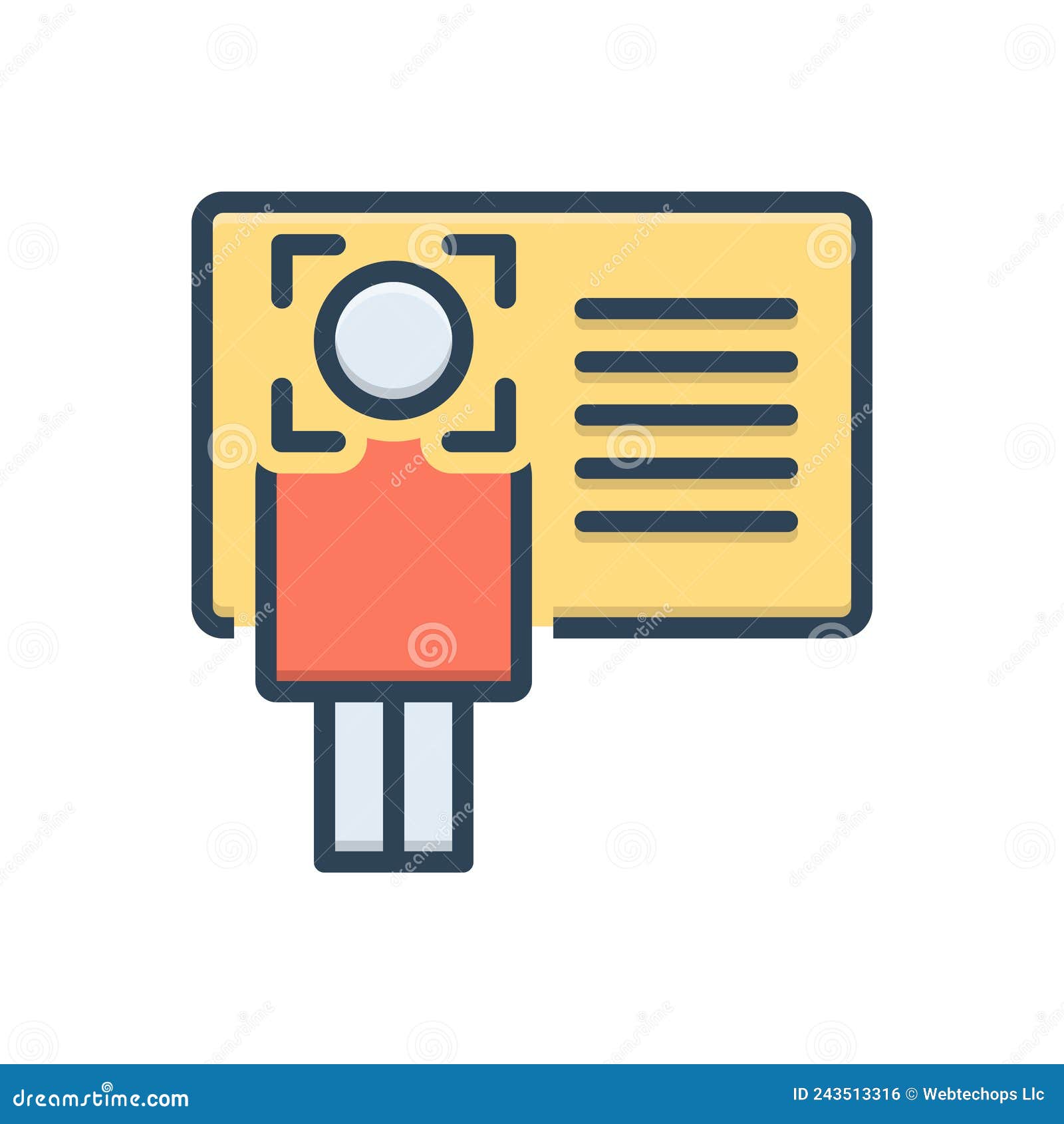 Identify And Color The Correct Shape Worksheet Cartoon Vector ...