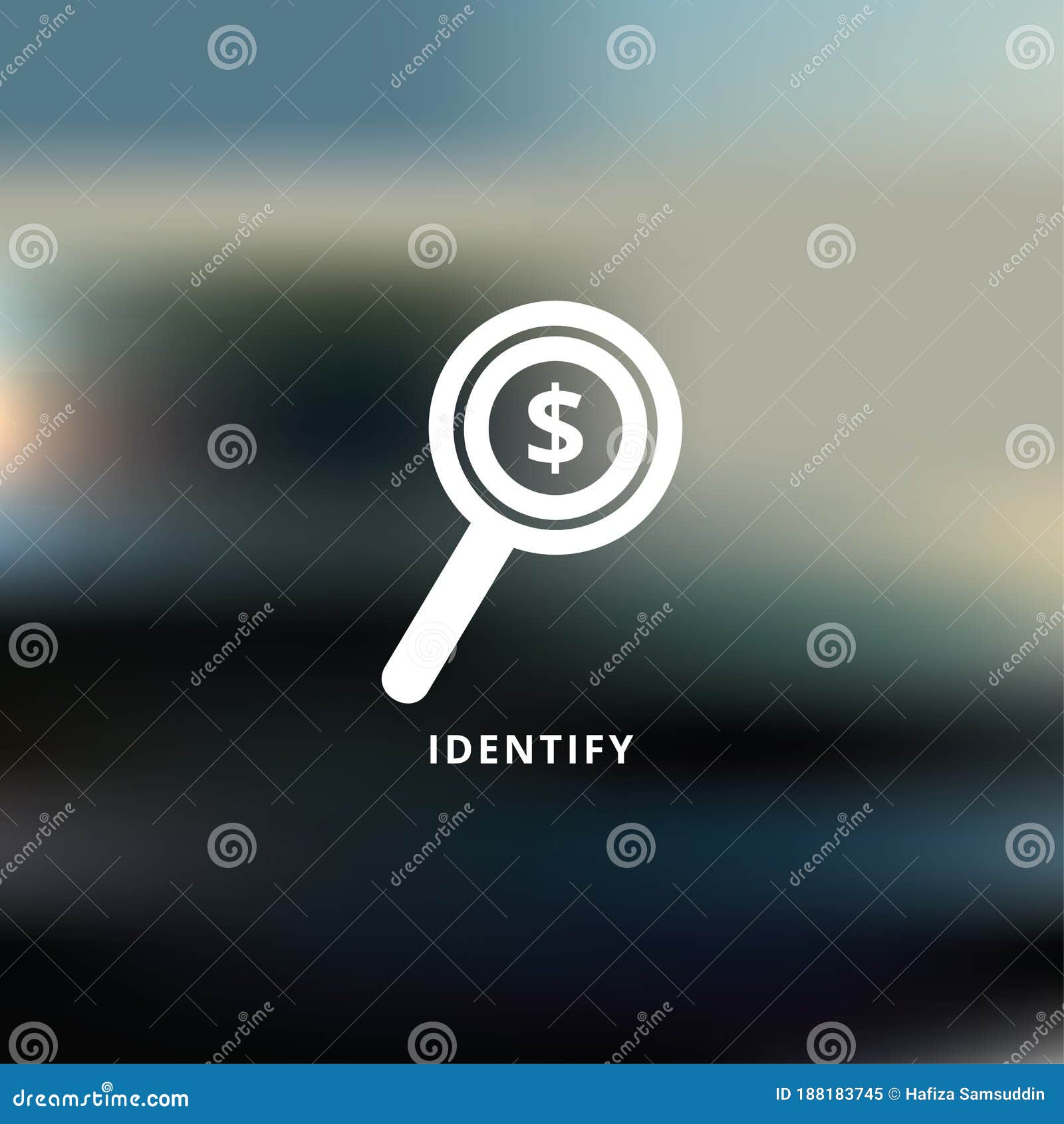 Identify. Vector Illustration Decorative Design Stock Vector ...