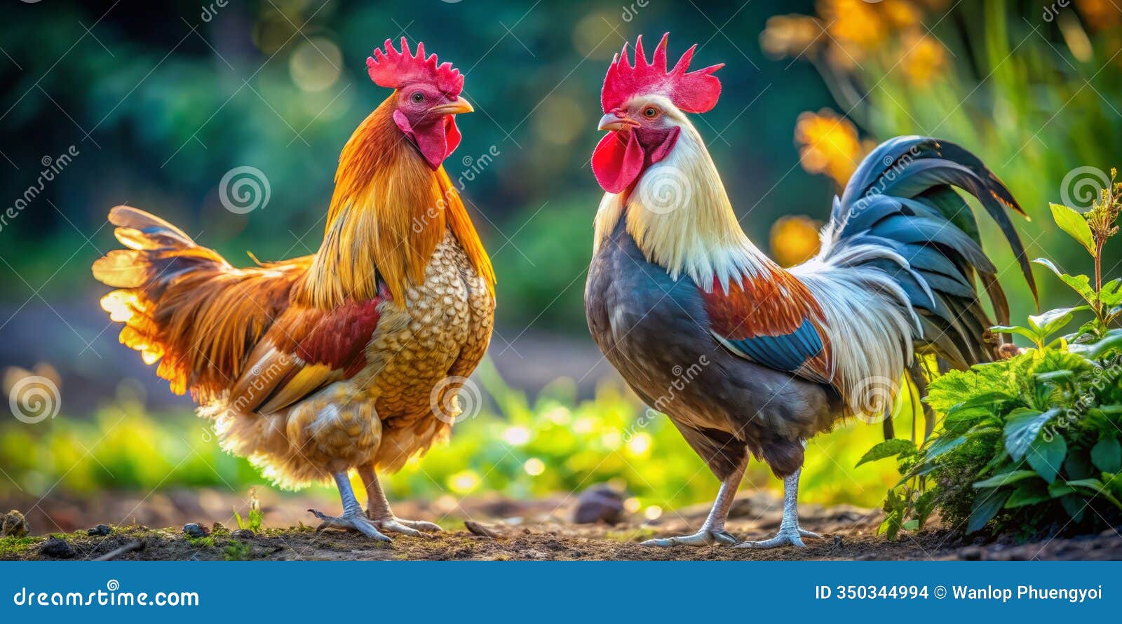 Identifying Chicken Breeds Key Visual And Behavioral Traits Stock ...