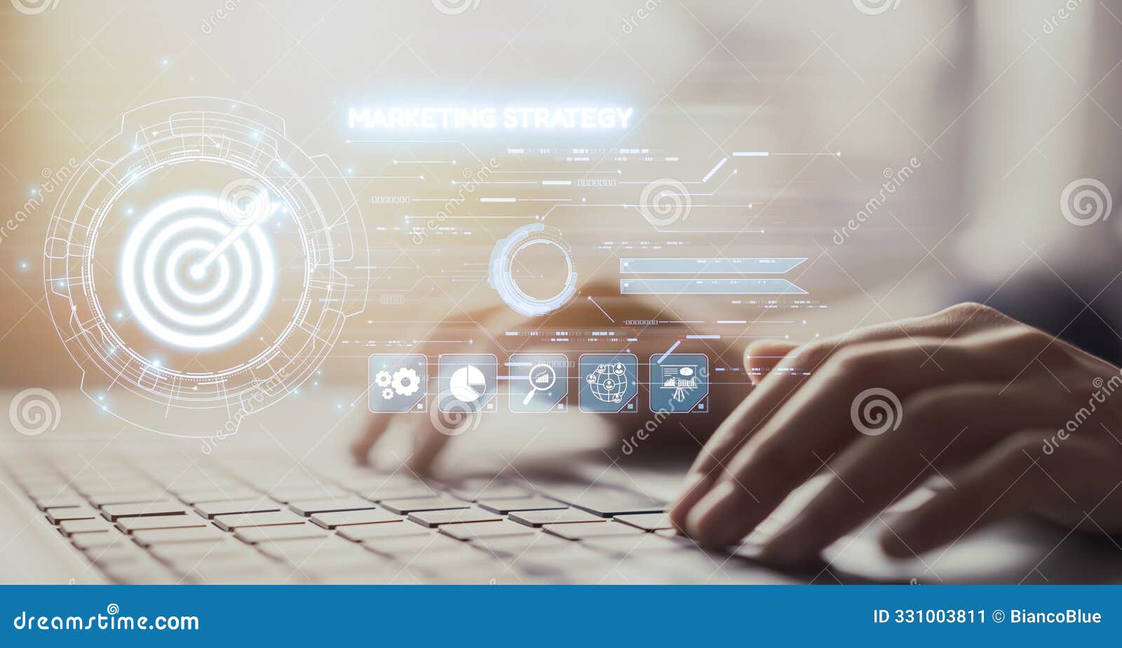 Target Groups Vector Infographic With Demography People Icons ...