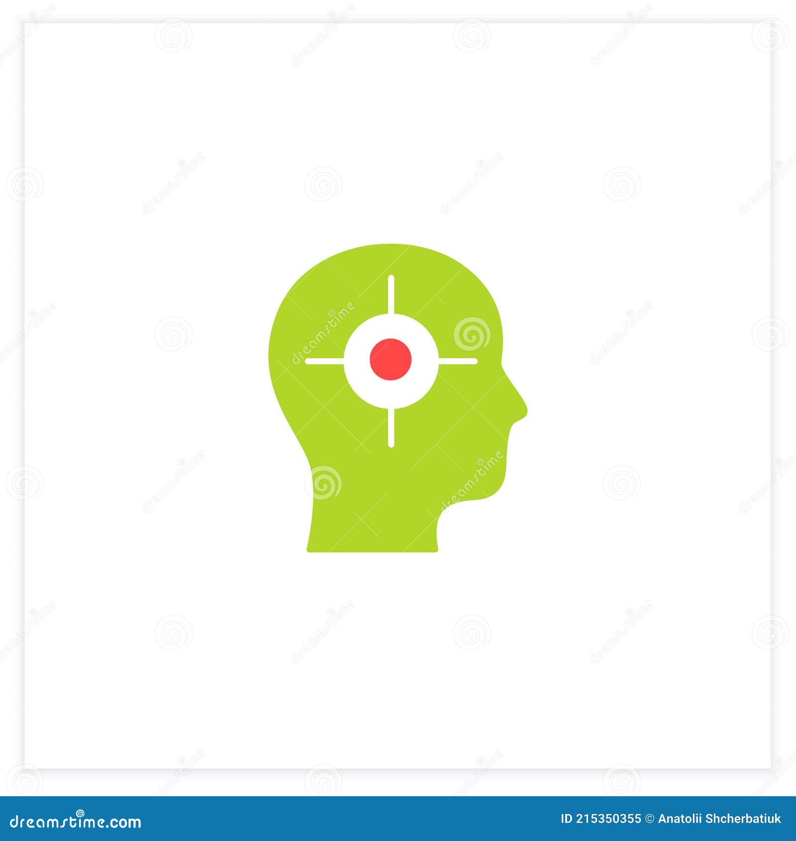 Identifying Triggers Color Icon Cartoon Vector | CartoonDealer.com ...
