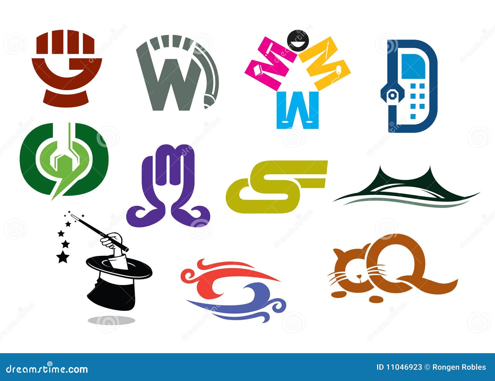 Identité de repère de logo illustration stock. Illustration du créateur ...