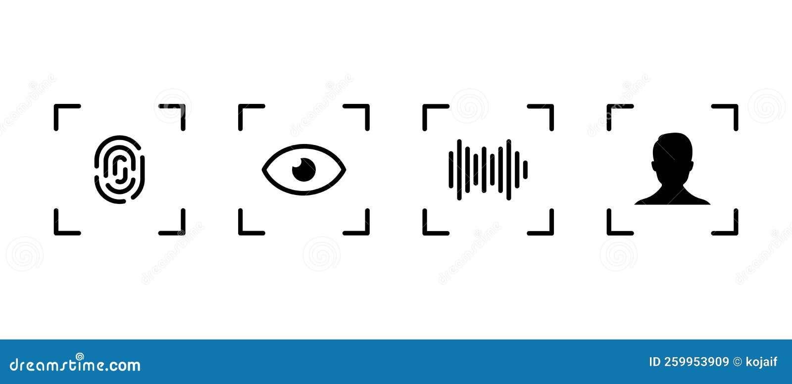 Fingerprint, Face ID, Barcode, Eye And QR Code Scanner. Identity ... Fingerprint, Face ID, Barcode, Eye And QR Code Scanner. Identity ...