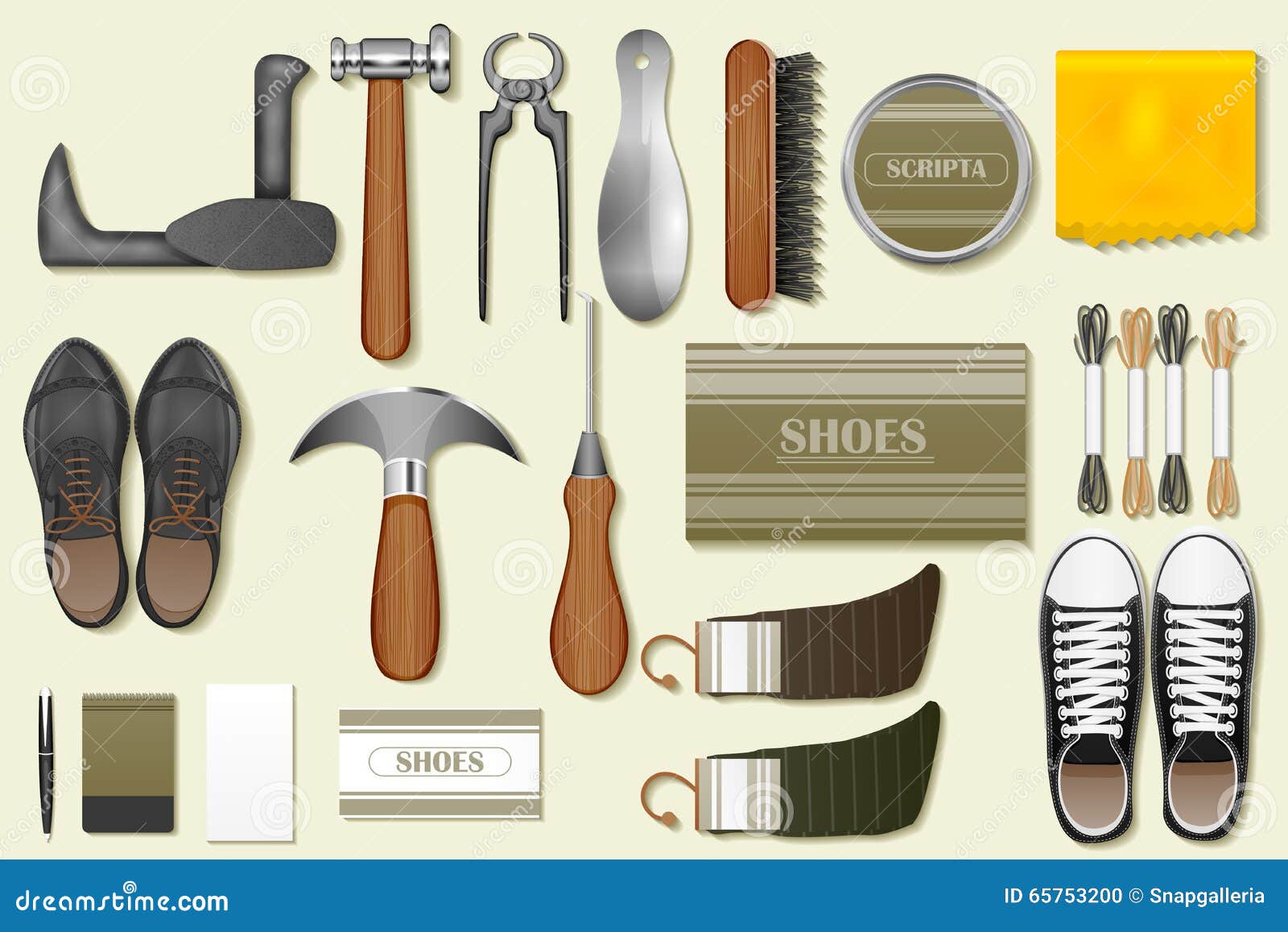 Cobbler Tools Clipart