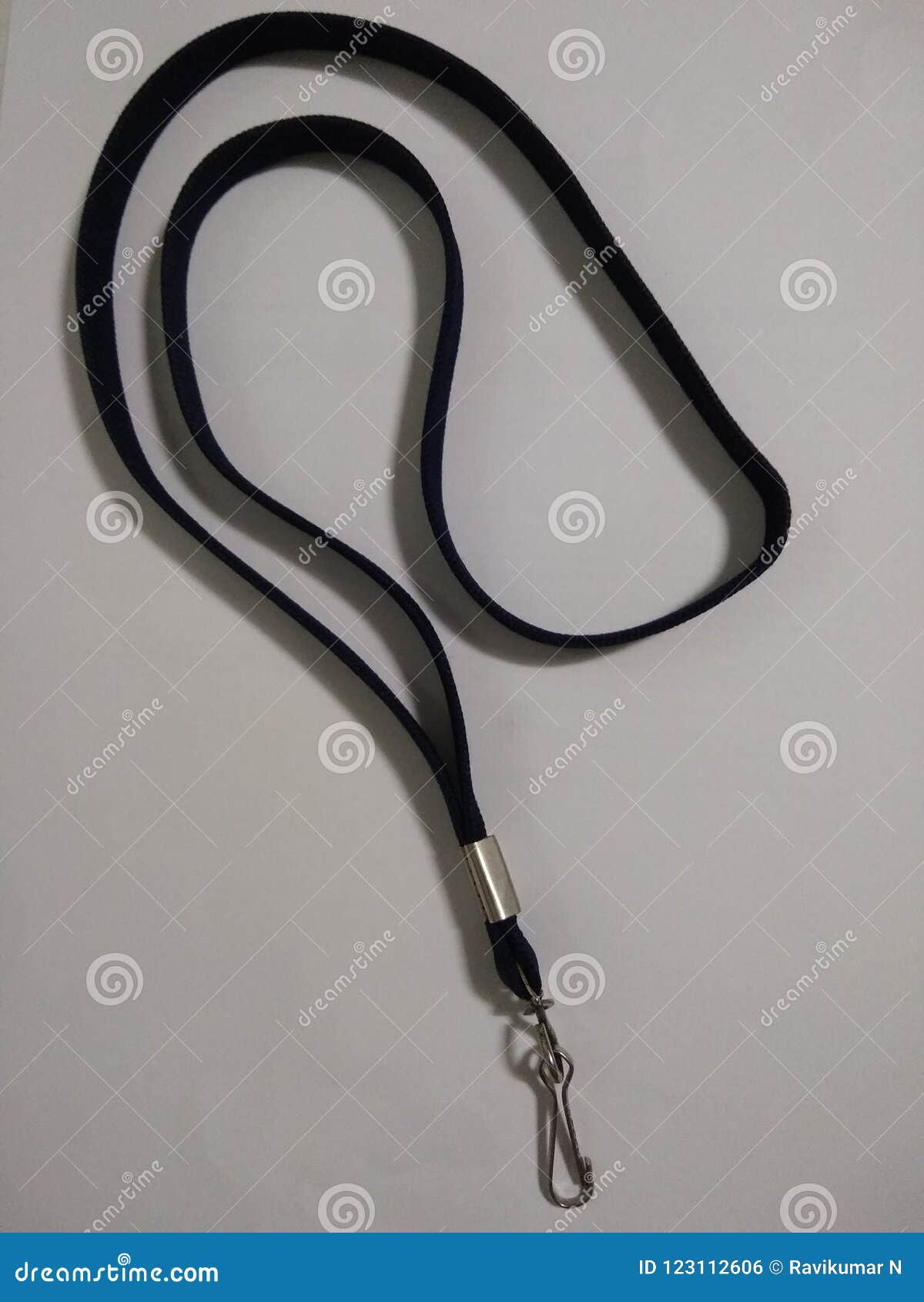 Identity card neck tag stock photo. Image of card, used - 123112606