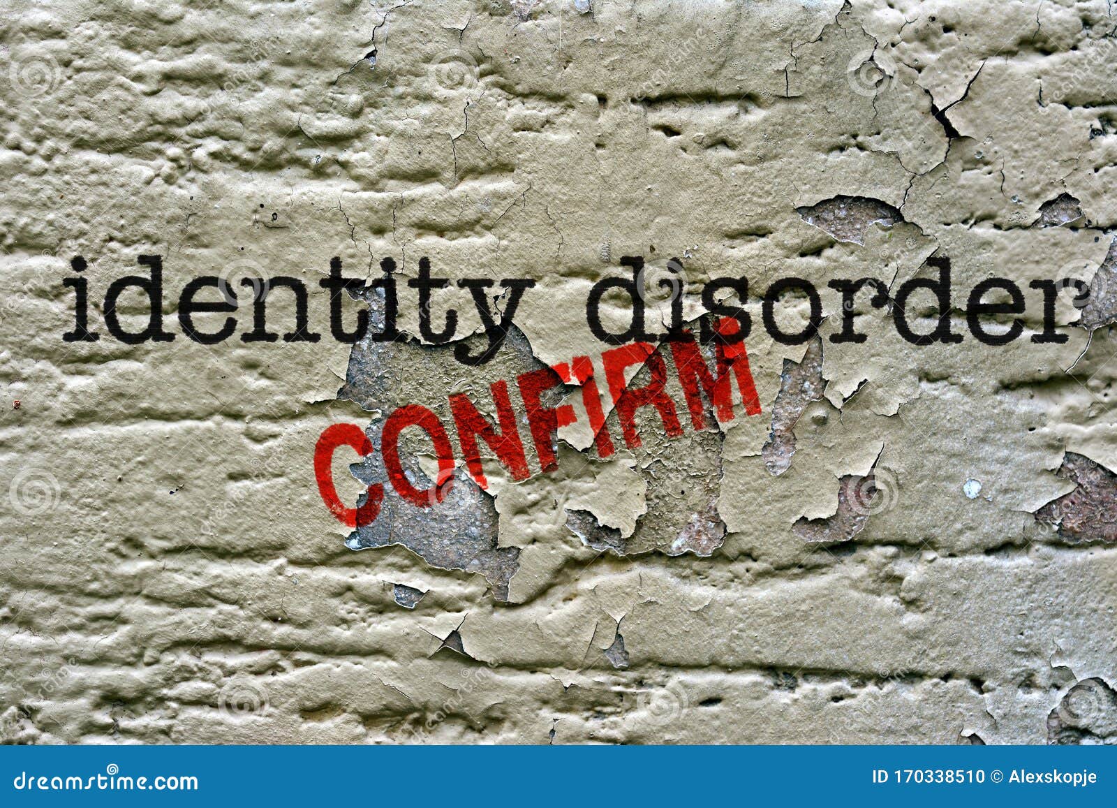 Identity disorder stock photo. Image of multiple, metaphor - 170338510