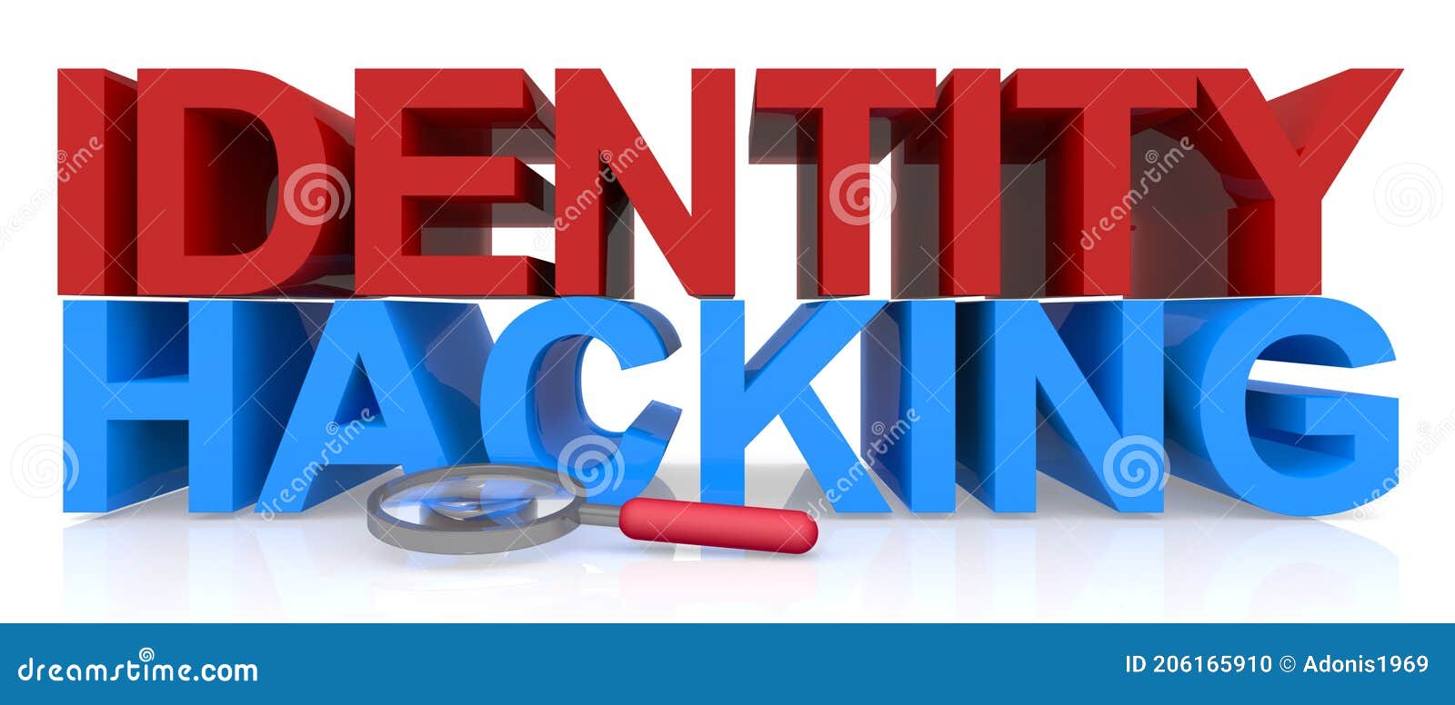 Identity hacking on white stock illustration. Illustration of password ...