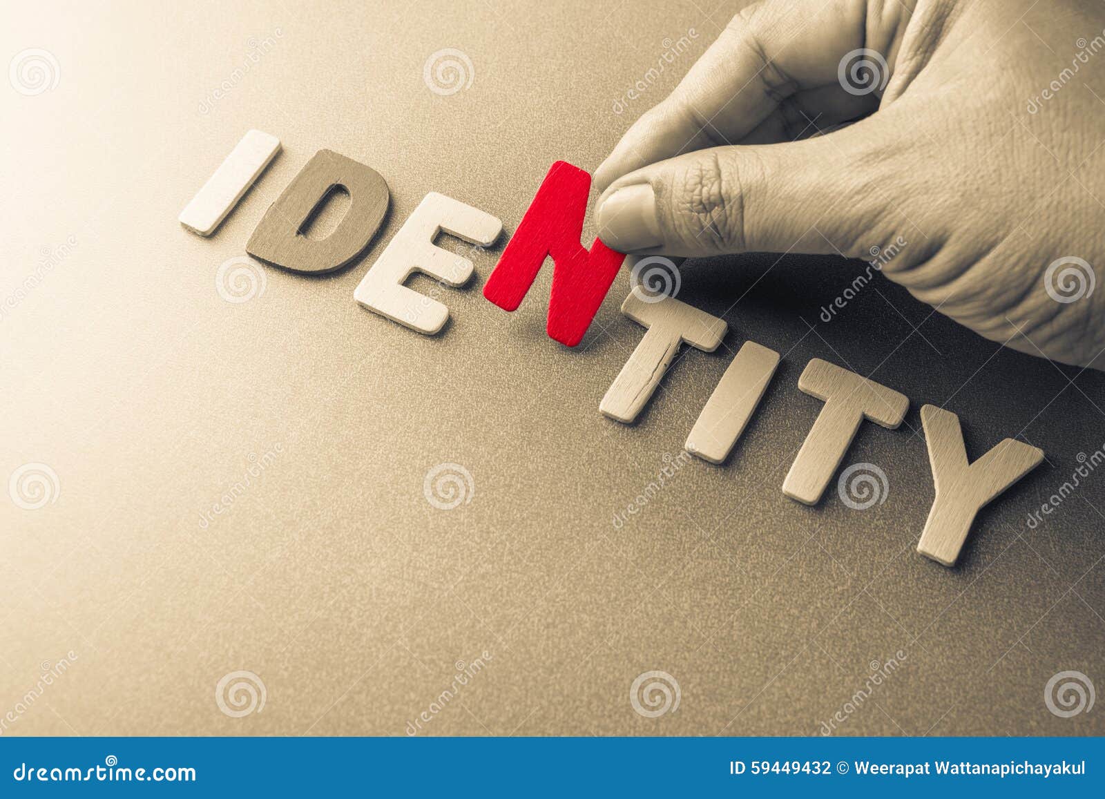 Identity stock photo. Image of concept, article, advertising - 59449432