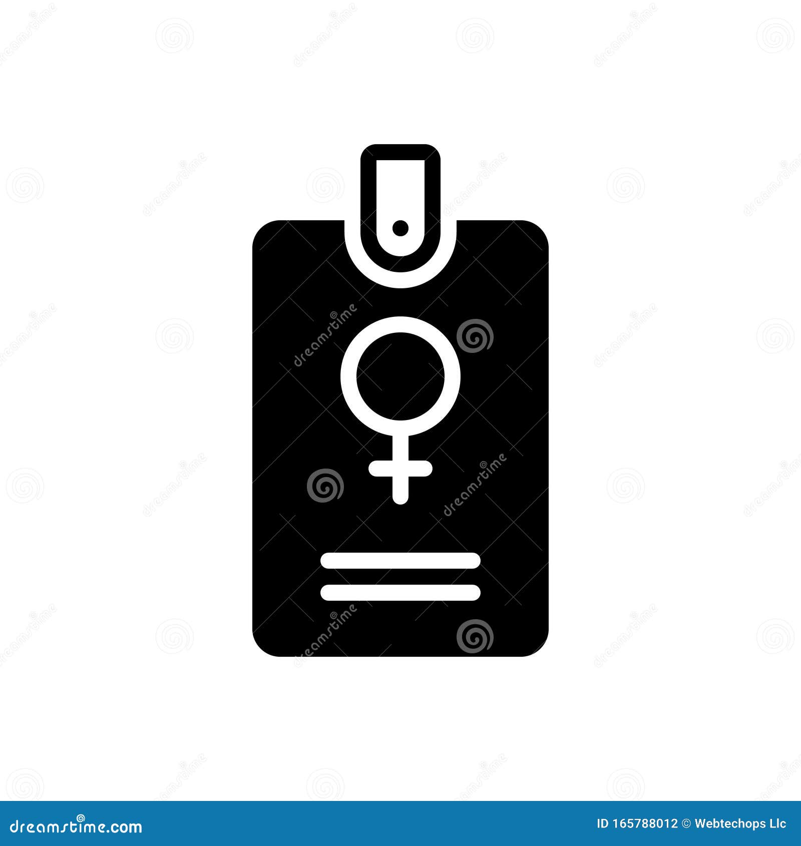 Black Solid Icon for Identity, Existence and Singularity Stock Vector ...