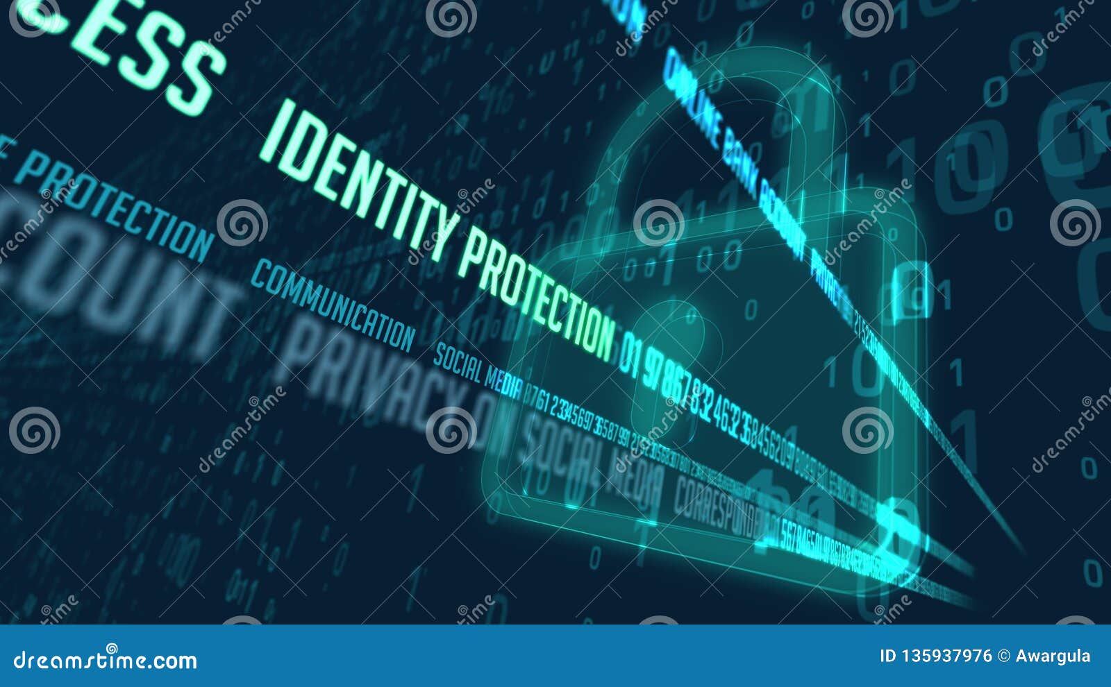 Internet security gate stock illustration. Illustration of abstract ...