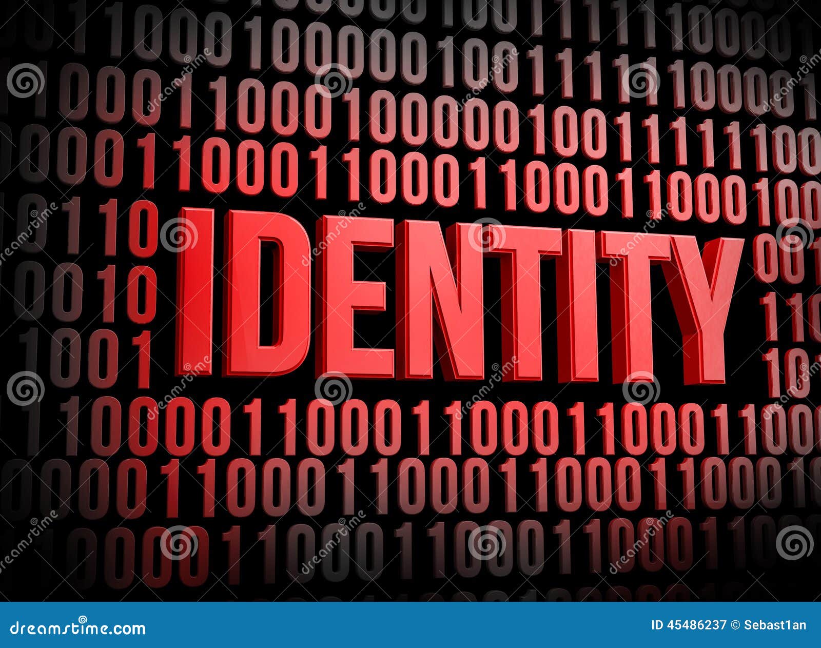 Identity Safety stock illustration. Illustration of policy - 45486237