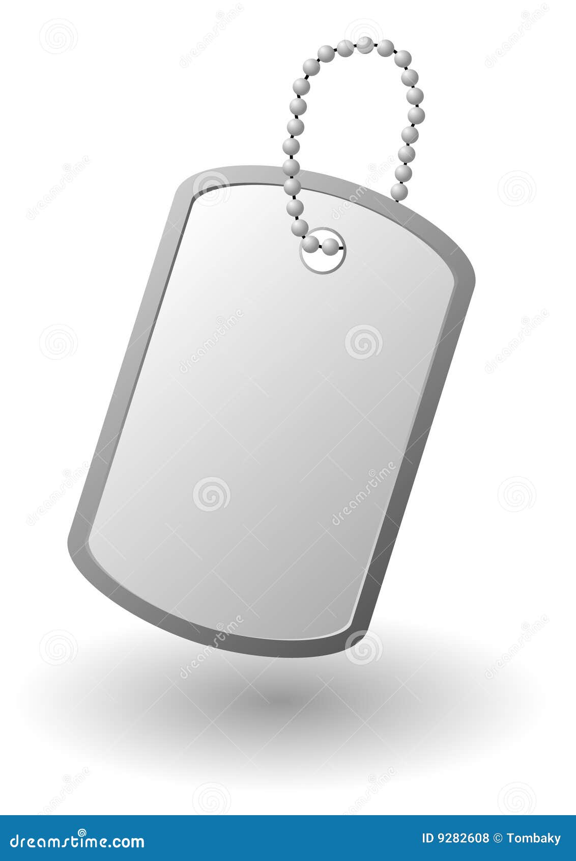 Soldier Identity Tag Icon Cartoon Royalty-Free Illustration ...