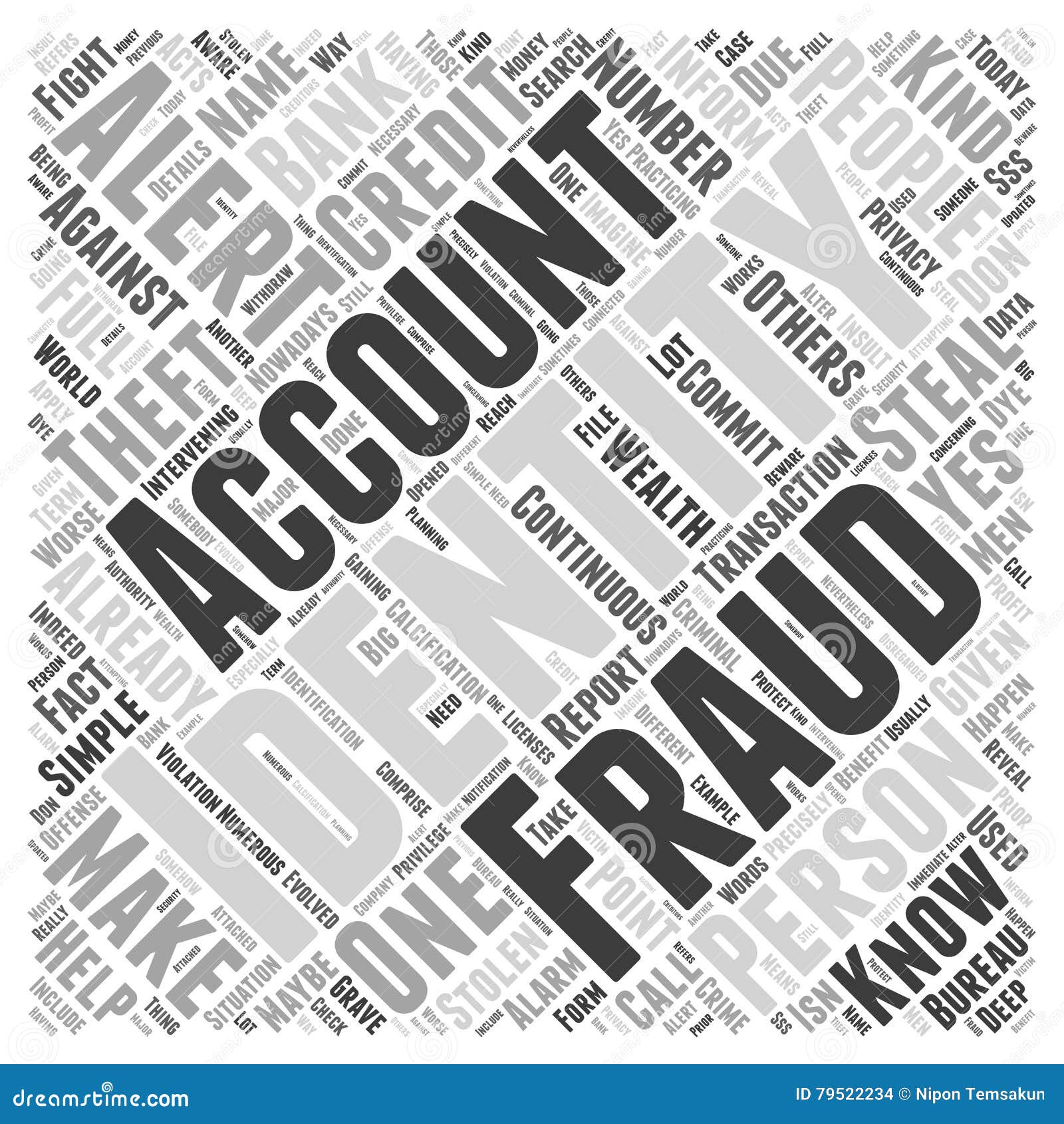 Alert Word With Symbol-text Graphics A Stock Illustration ...