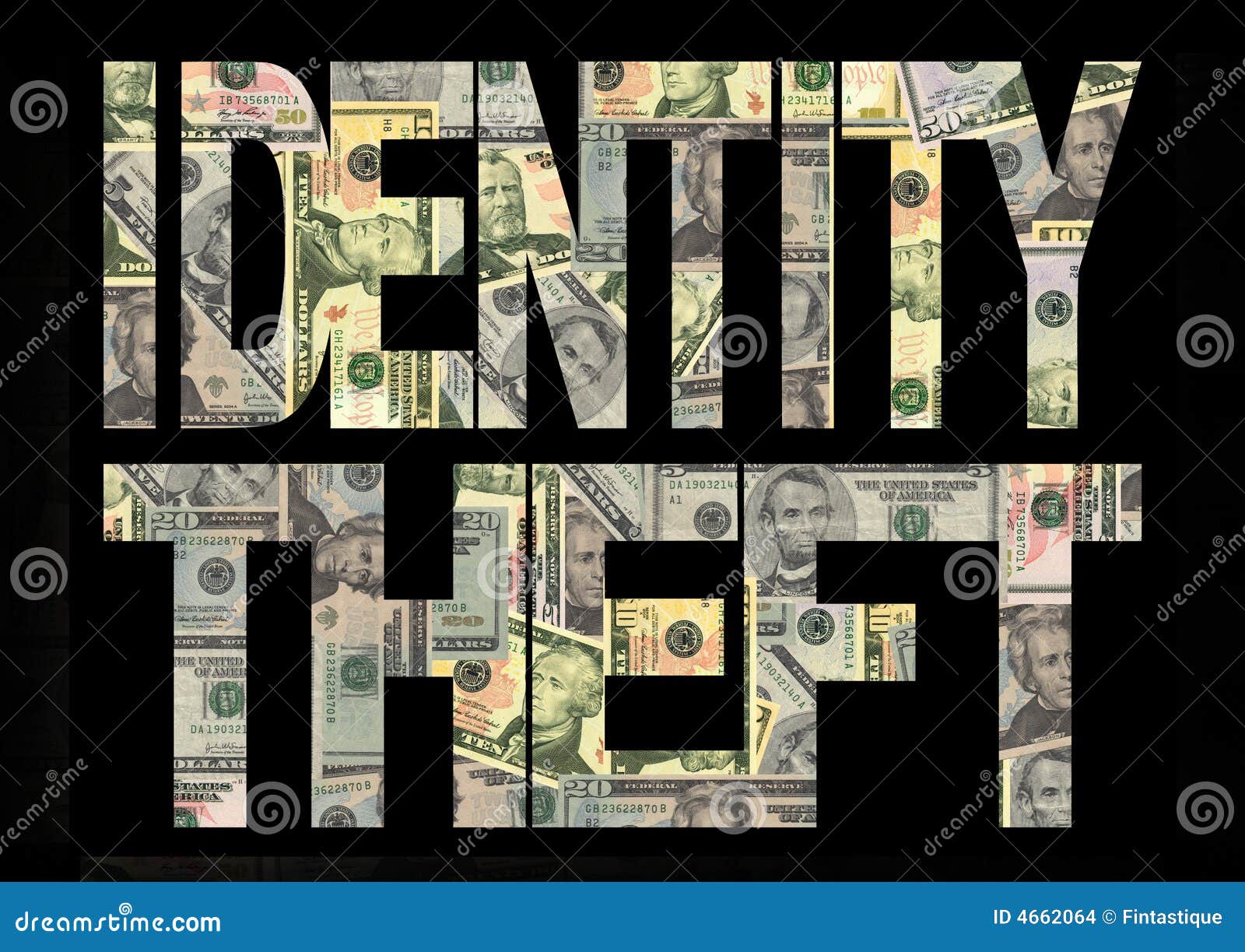 Identity Theft Text Dollars Stock Illustrations – 4 Identity Theft Text ...