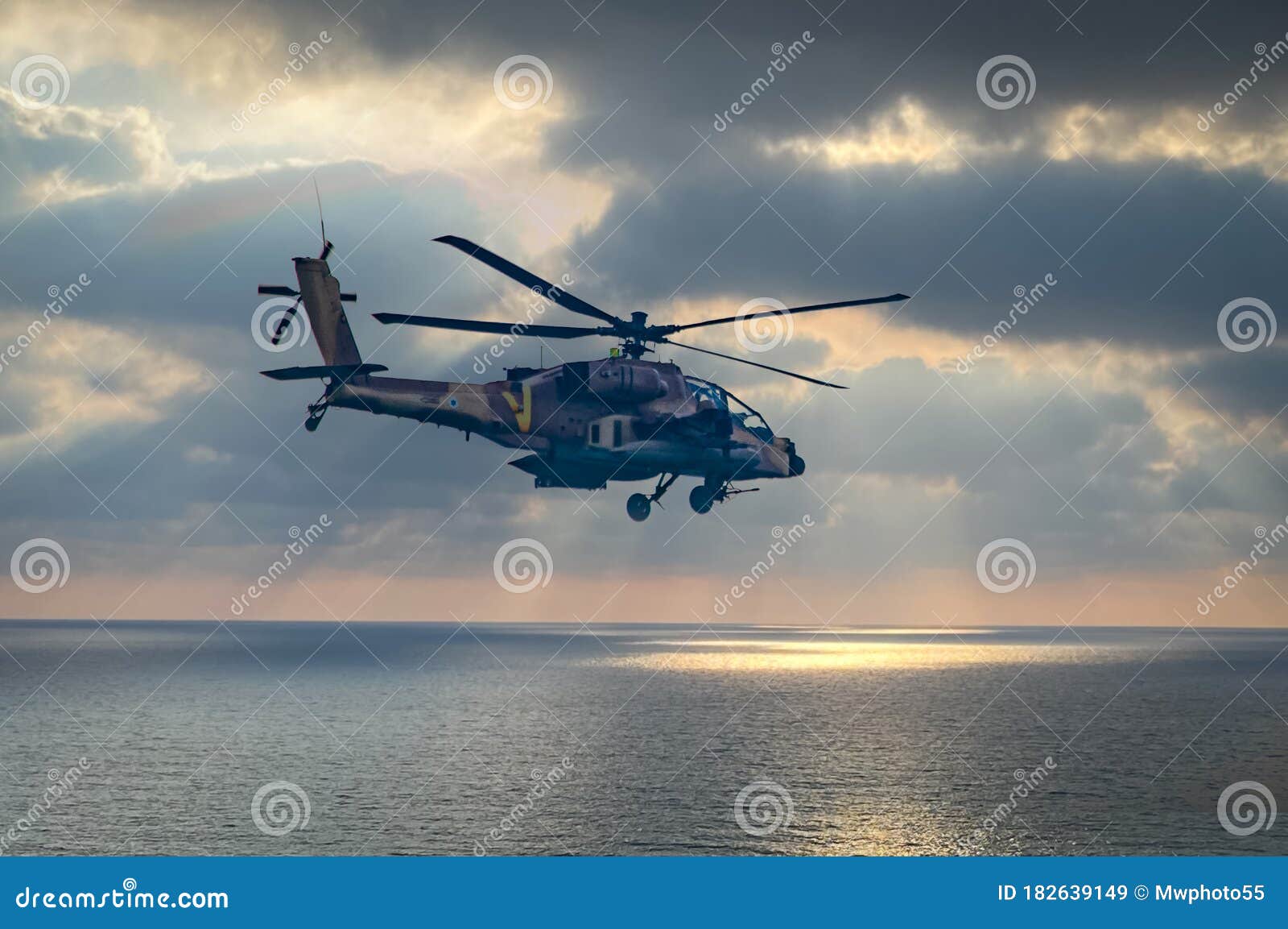 IDF, Israeli Air Force, Apache Helicopter Editorial Stock Image - Image ...