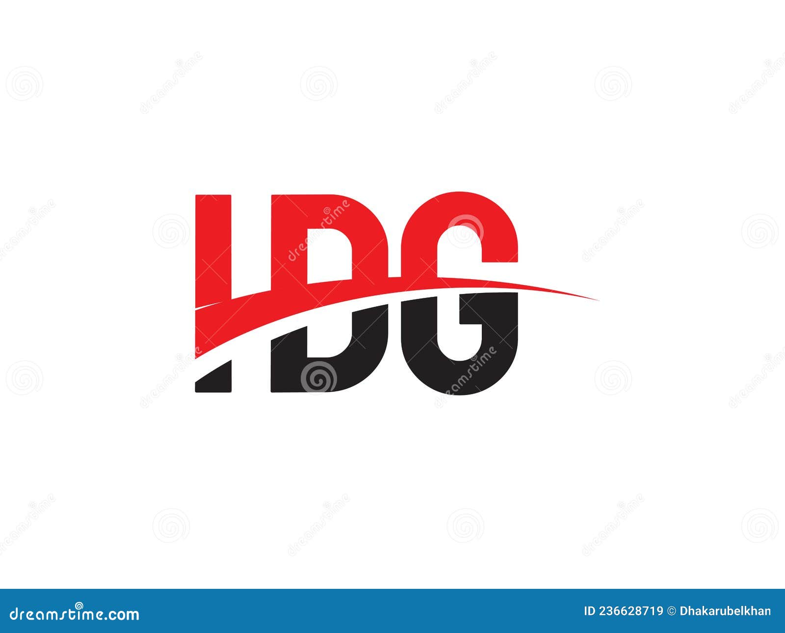 IDG Letter Initial Logo Design Vector Illustration Stock Vector ...