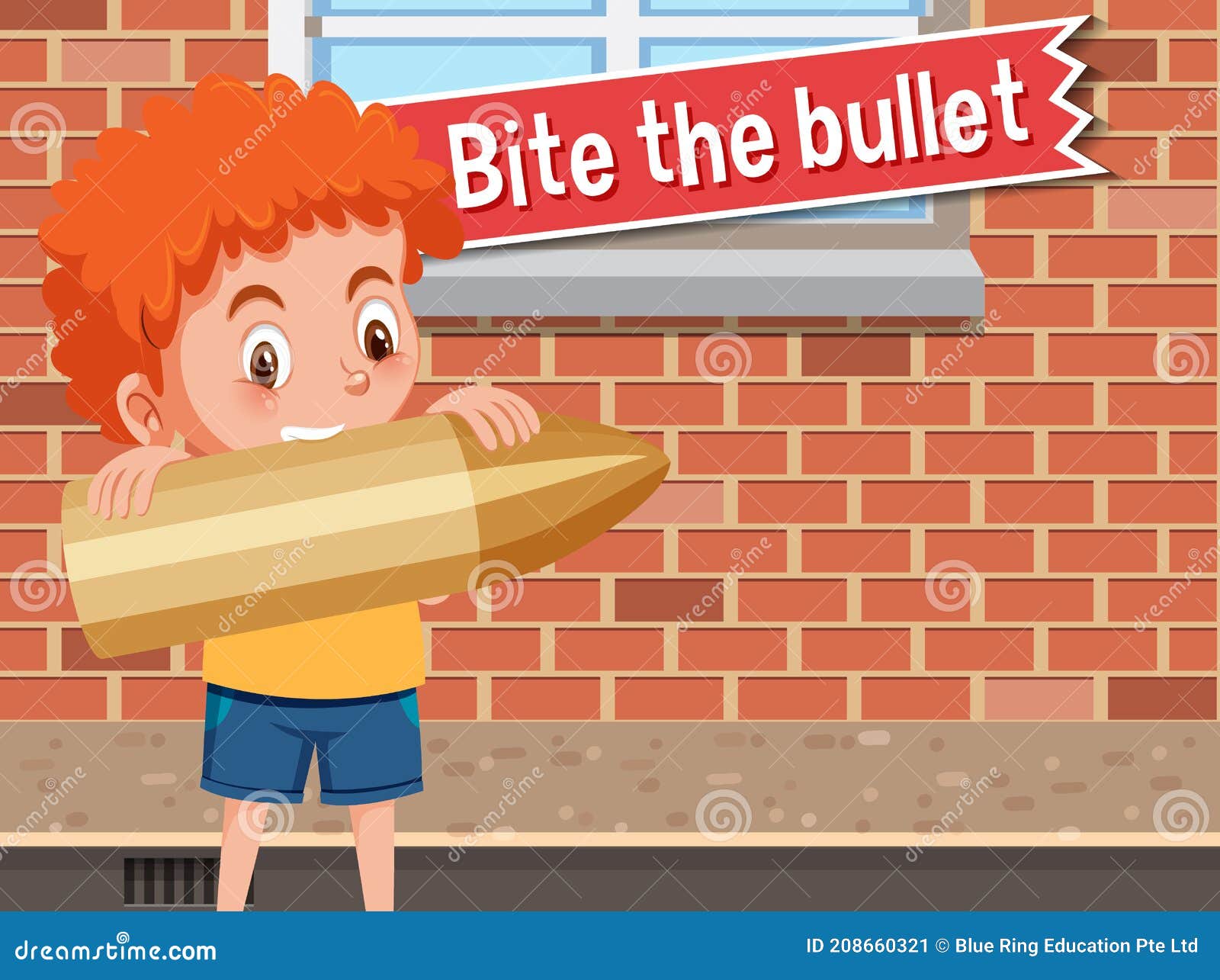 Bite The Bullet - Inspire And Motivational Quote. English Idiom ...